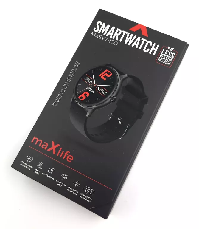 SMARTWATCH MAXLIFE MXSW-100 NOWY! | Smartwatche | Loombard.pl