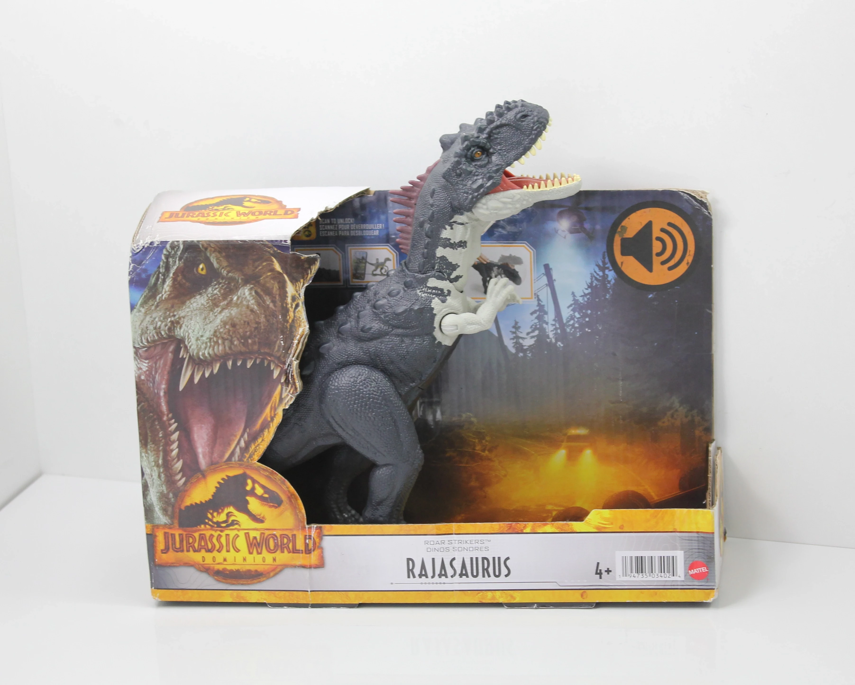 MATTEL JURASSIC WORLD DOMINION RAJASAURUS HDX45 | Figurki | Loombard.pl