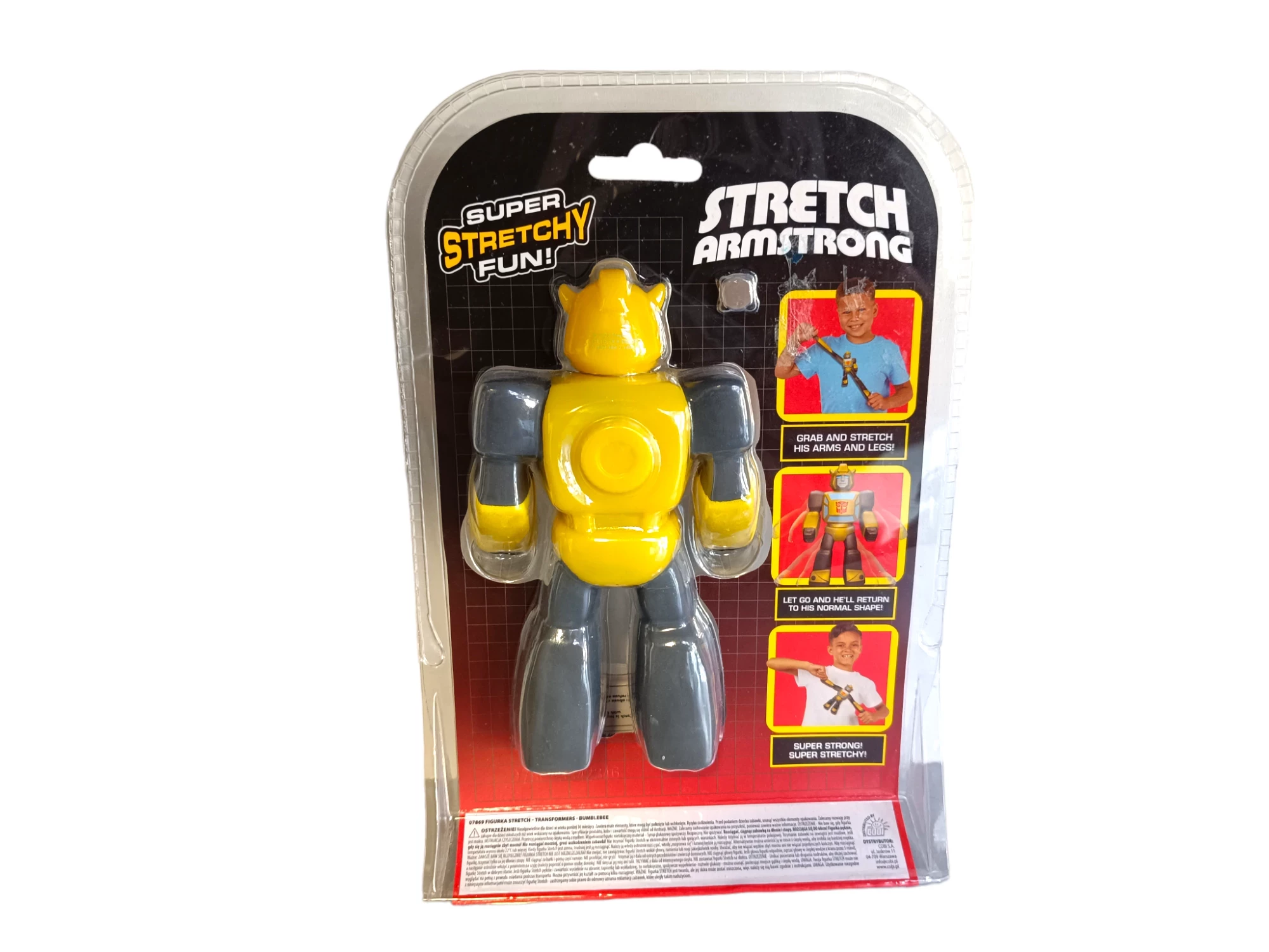 FIGURKA GUMOWA TRANSFORMERS STRETCH BUMBLE BEE | Figurki | Loombard.pl