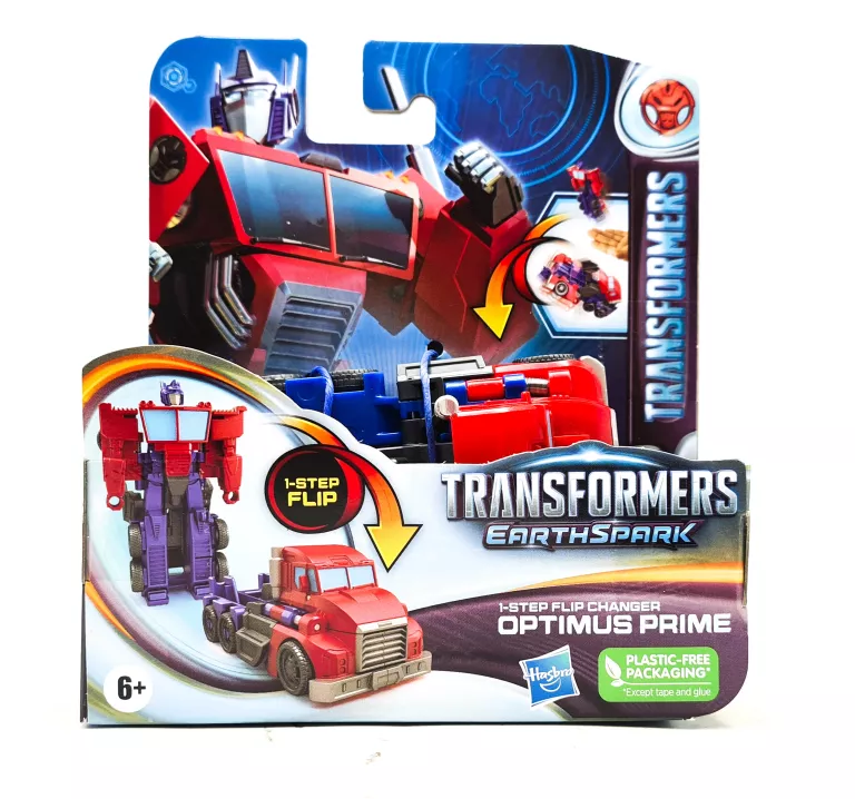 TRANSFORMERS EARTHSPARK 1 STEP FILP OPTIMUS PRIME | Figurki | Loombard.pl