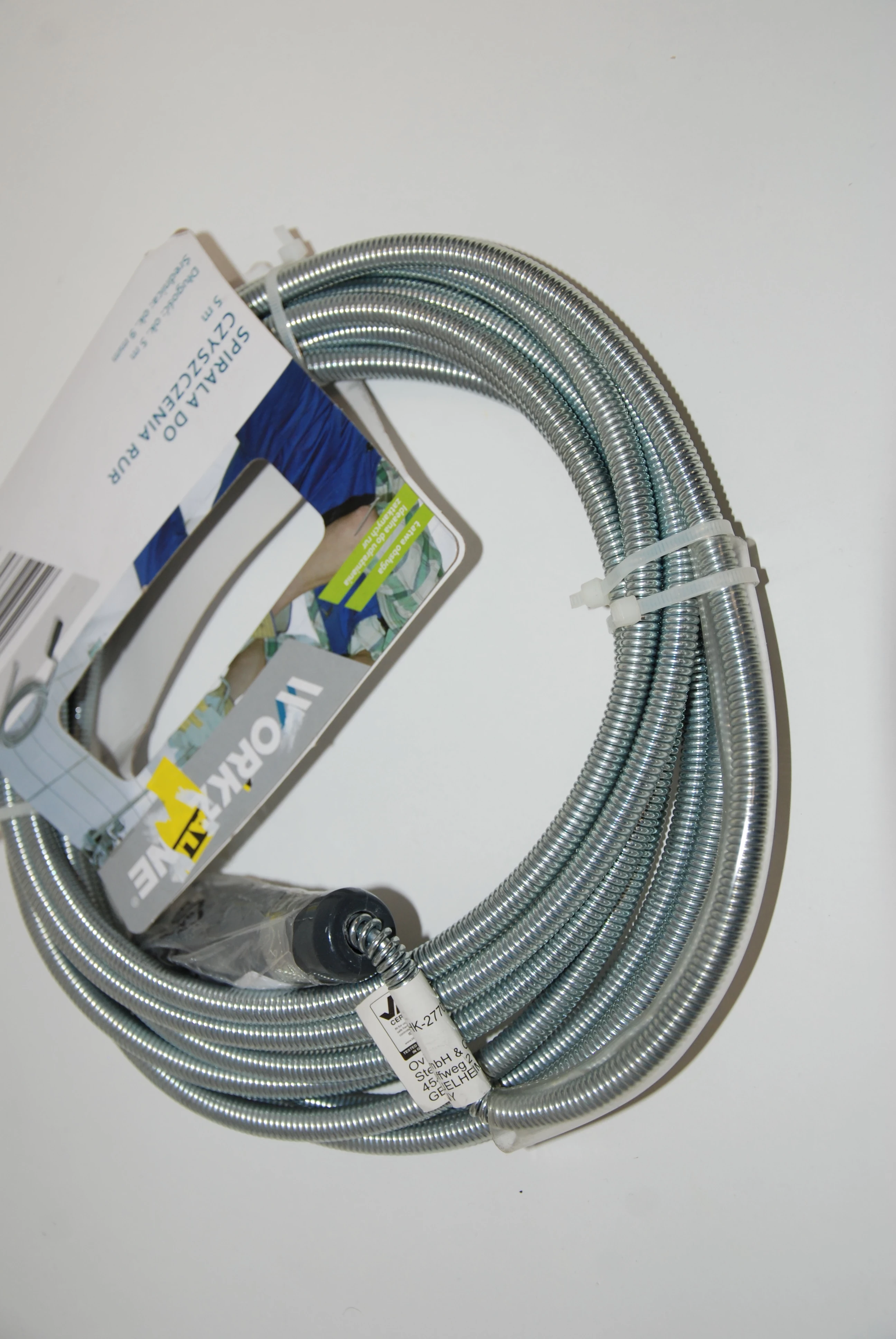 SPIRALA DO CZYSZCZENIA RUR WORKZONE | Spirale kanalizacyjne | Loombard.pl