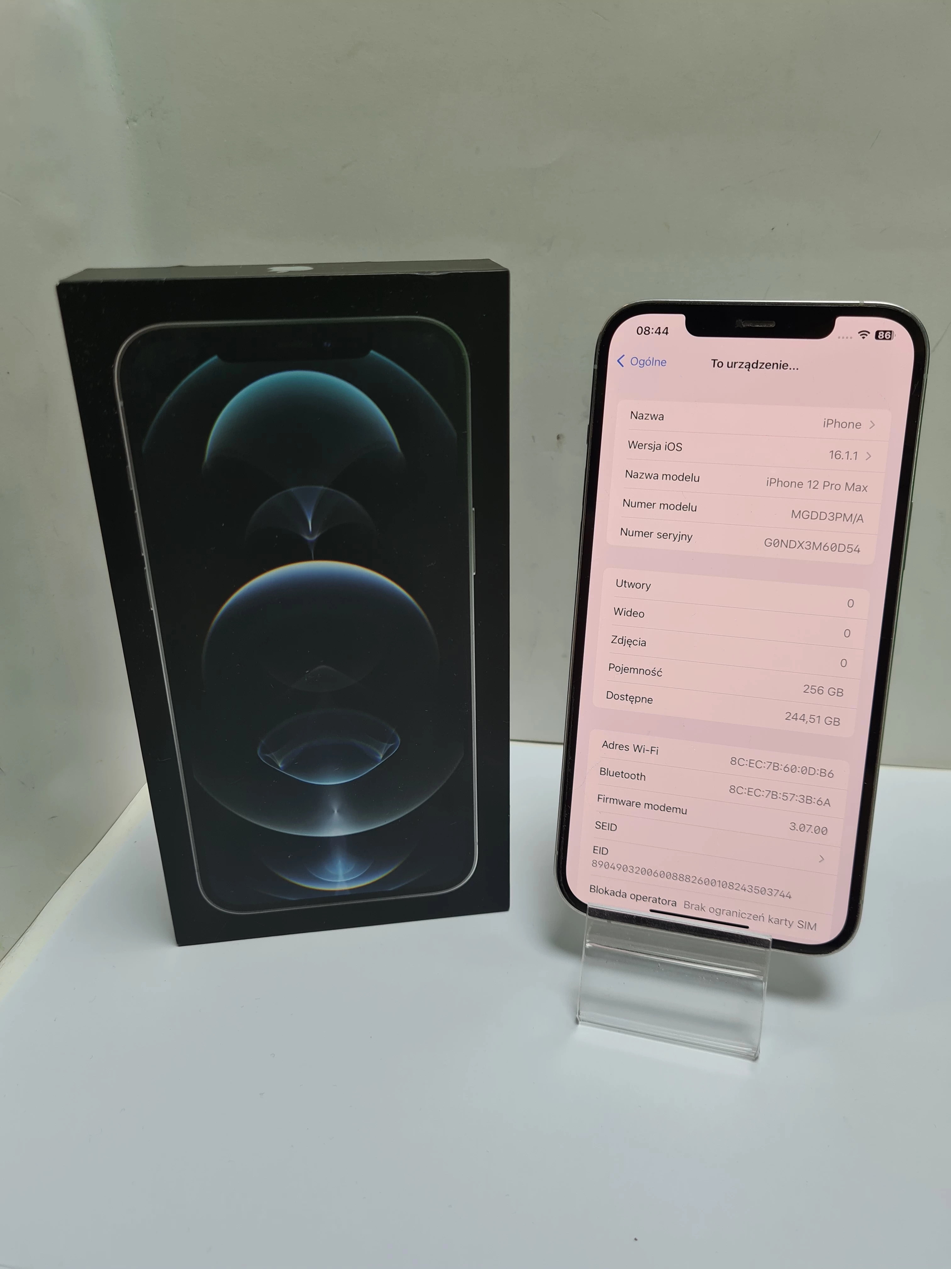 TELEFON IPHONE 12 PRO MAX BAT. 86% | Smartfony i telefony komórkowe ...