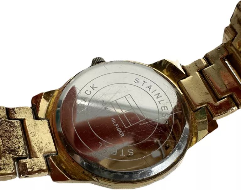 ZEGAREK ZŁOTY TOMMY HILFIGER 1782402 UNISEX OKAZJA!! | Męskie | Loombard.pl