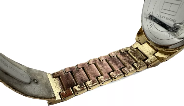 ZEGAREK ZŁOTY TOMMY HILFIGER 1782402 UNISEX OKAZJA!! | Męskie | Loombard.pl