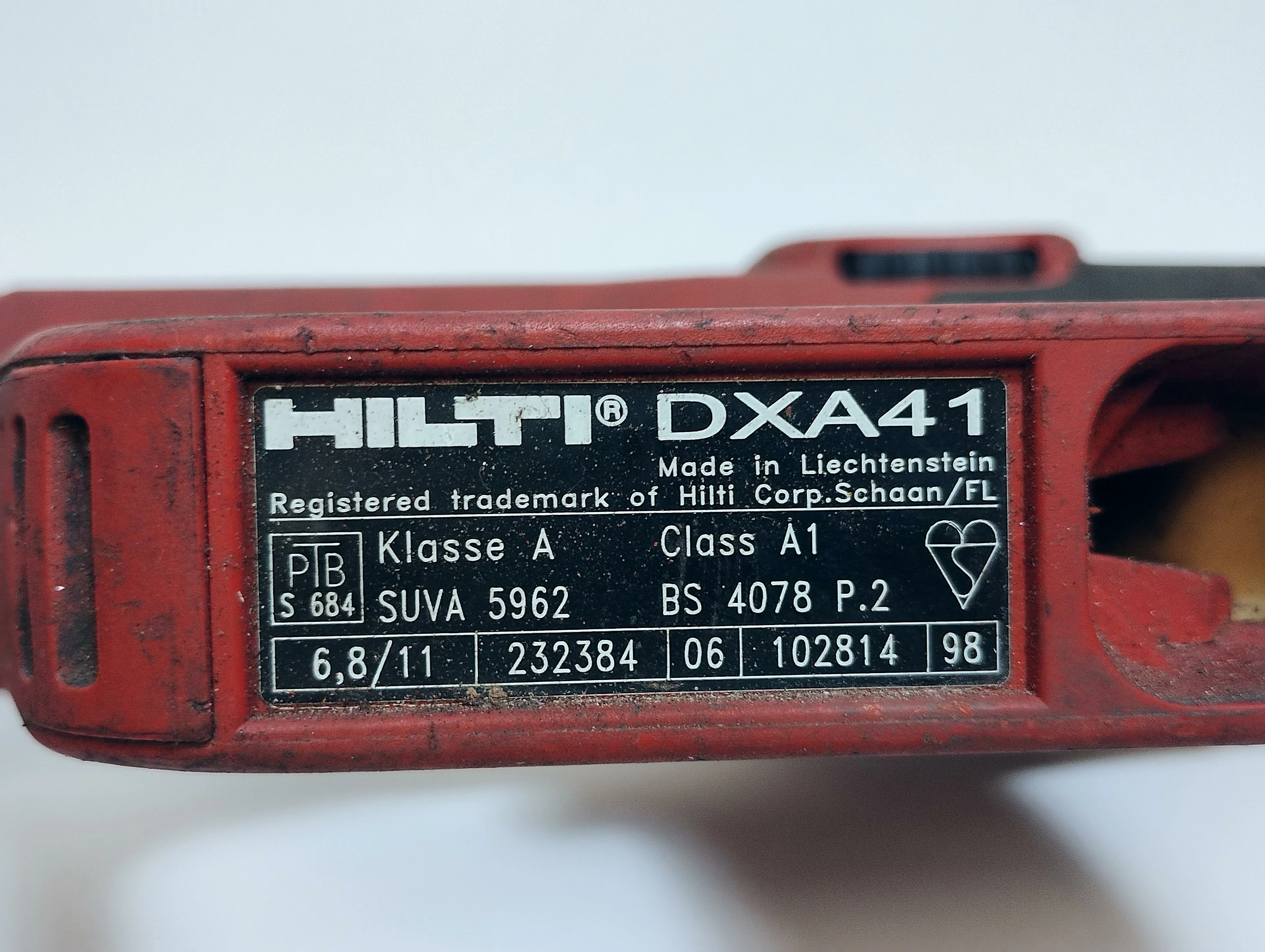 OSADZAK GWOŹDZIARKA HILTI DX A41 OKAZJA! | Gwoździarki | Loombard.pl