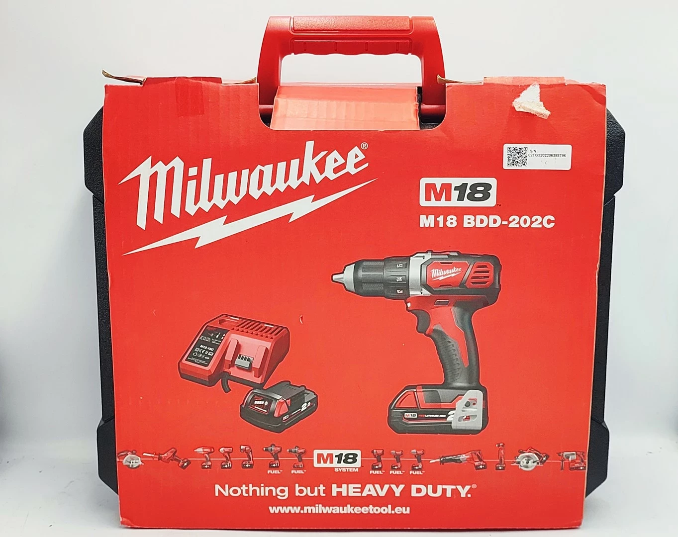 WIERTARKO-WKRĘTARKA 18V MILWAUKEE M18 BDD-202C,WALIZKA | Wkrętarki ...