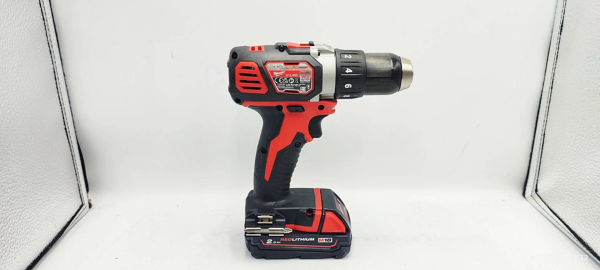 WIERTARKO-WKRĘTARKA 18V MILWAUKEE M18 BDD-202C,WALIZKA | Wkrętarki ...