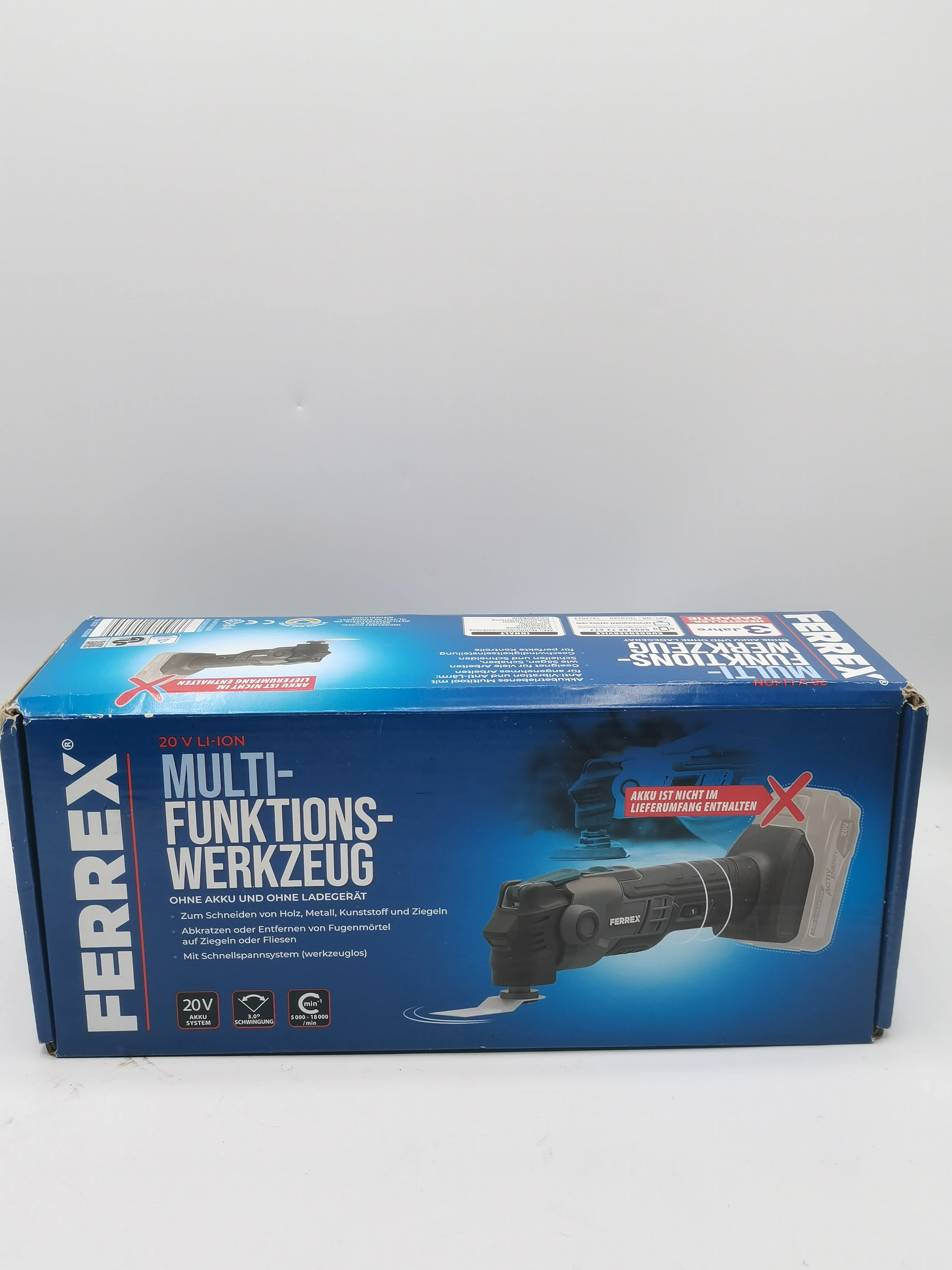 SZLIFIERKA WIELOFUNKCYJNA AKU FERREX 20V | Szlifierki | Loombard.pl