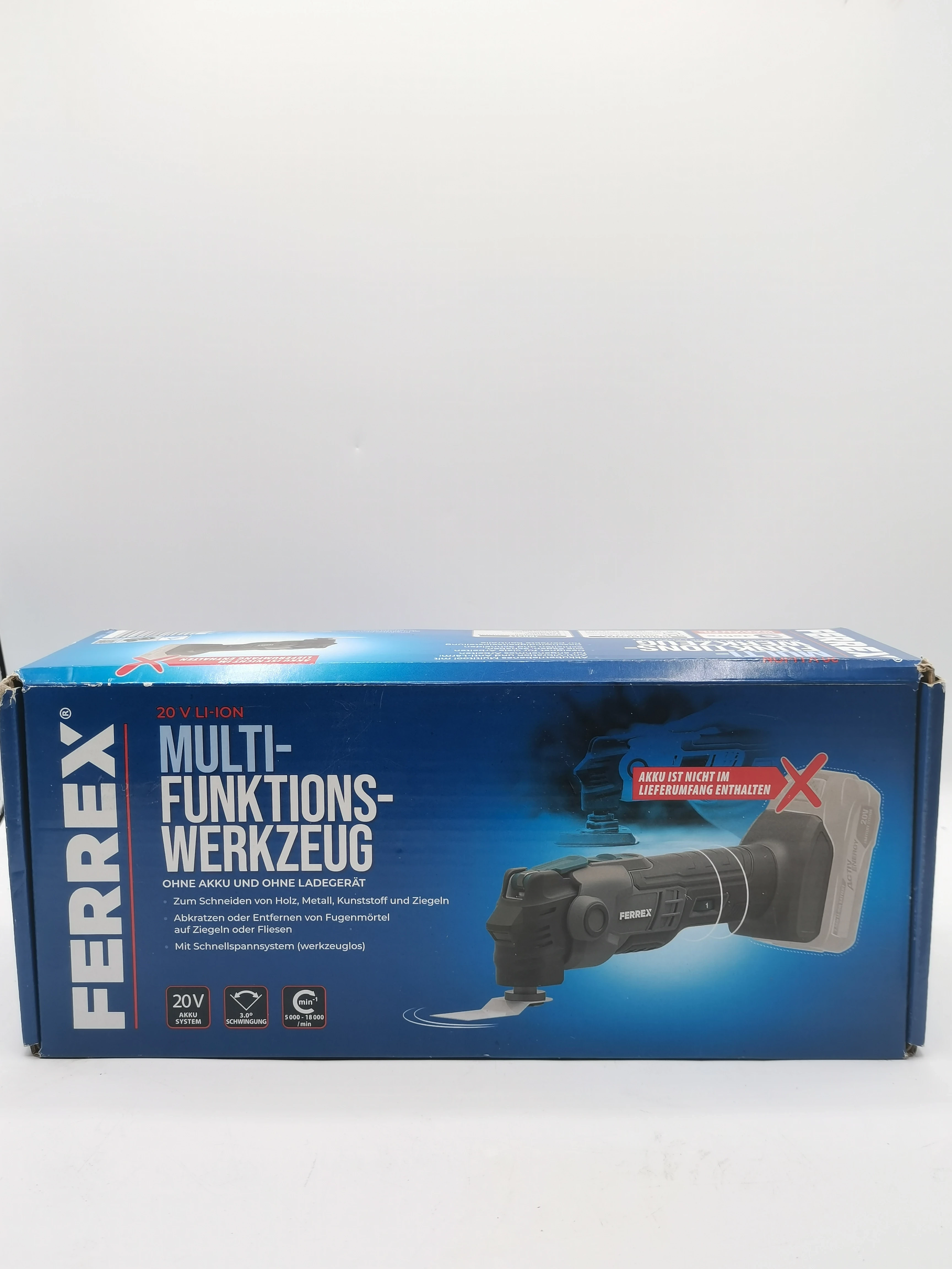 SZLIFIERKA WIELOFUNKCYJNA AKU FERREX 20V | Szlifierki | Loombard.pl