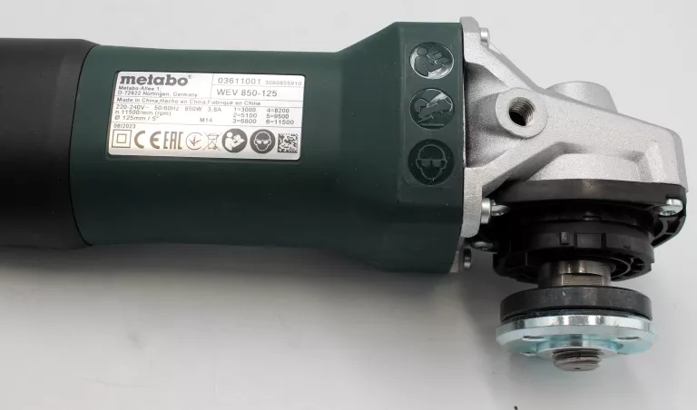 SZLIFIERKA KĄTOWA METABO WEV 850-125 | Szlifierki | Loombard.pl