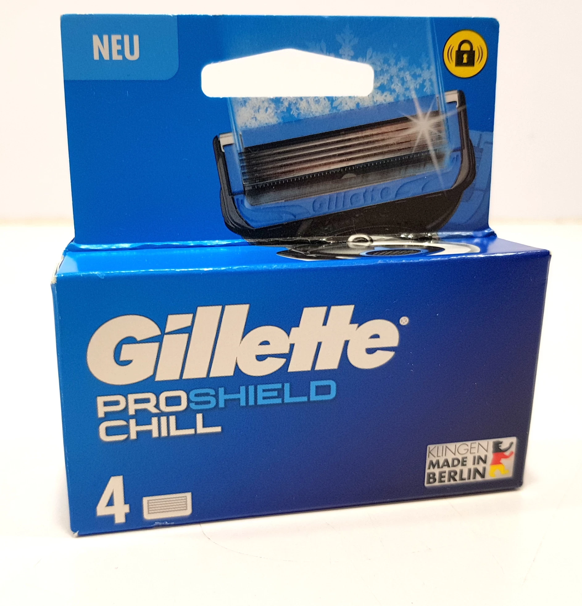 WKŁADY DO GILLETTE PROSHIELD CHILL 4 SZT | Wkłady do maszynek | Loombard.pl