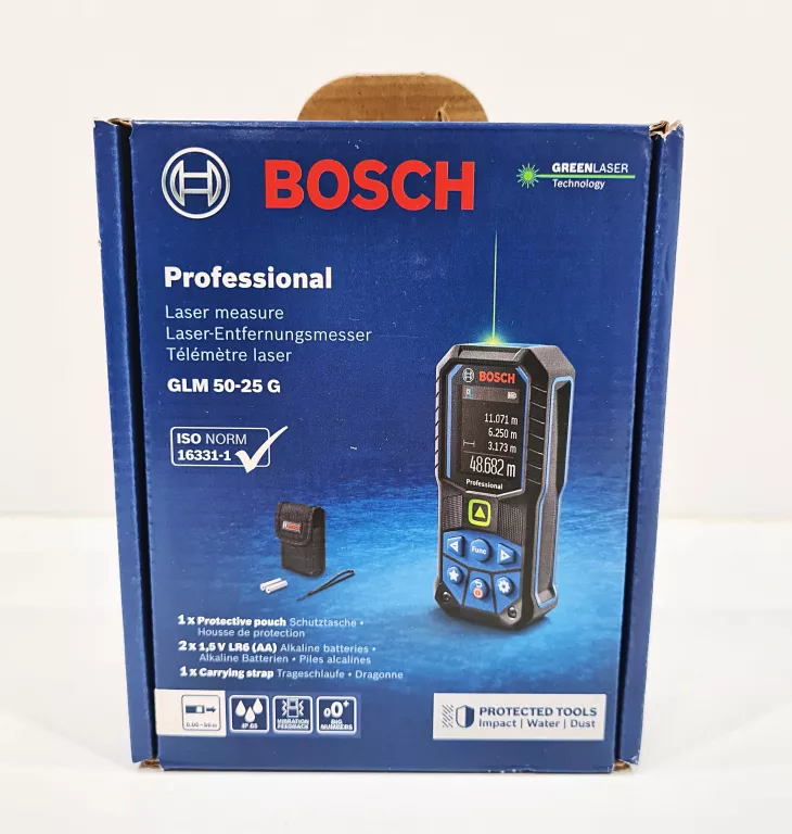 BOSCH PROFESSIONAL GLM 50-25 G DALMIERZ LASEROWY | Dalmierze | Loombard.pl