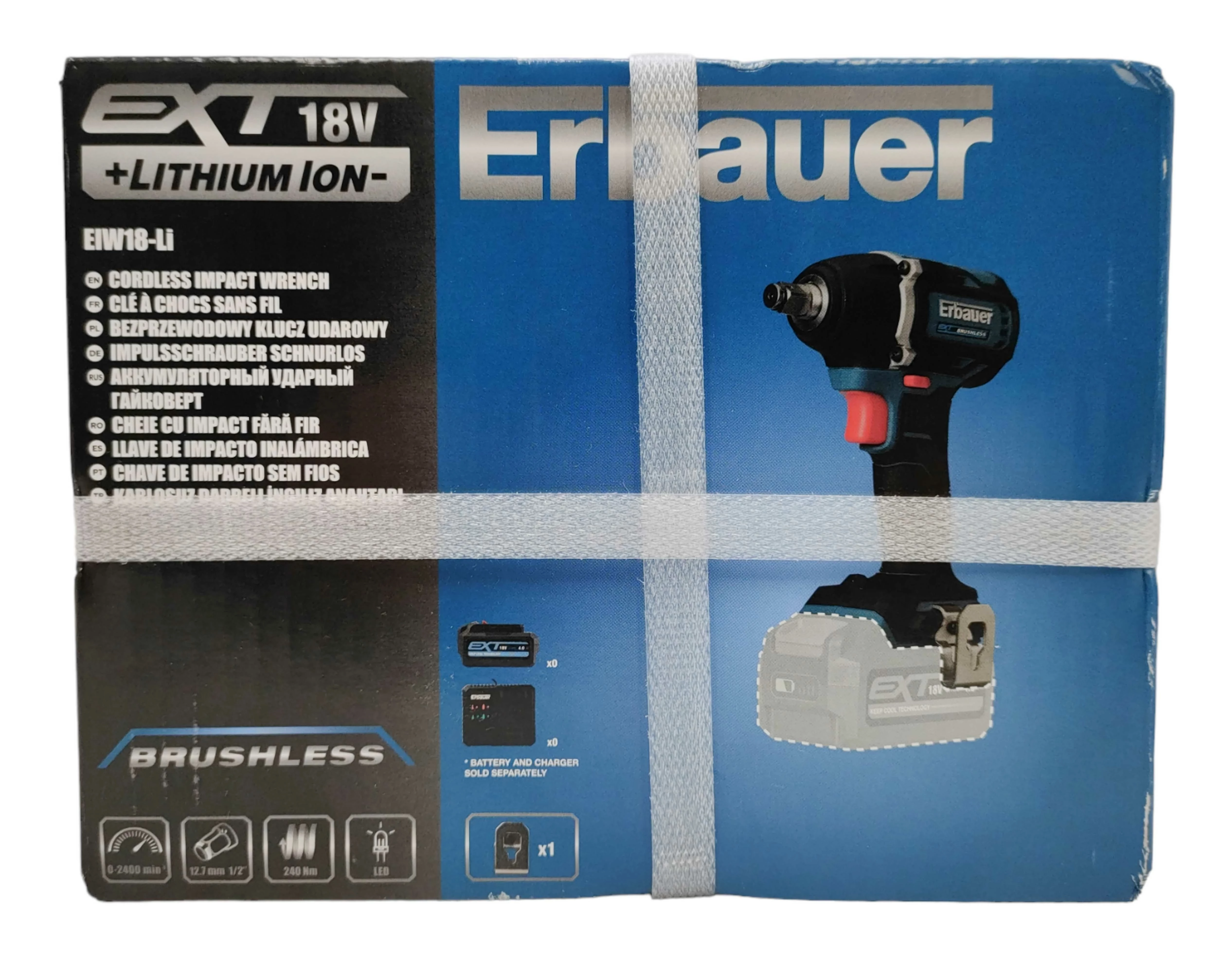 ZAKRĘTKA UDAROWA ERBAUER EOPID18-LI 18 V | Zakrętarki udarowe | Loombard.pl