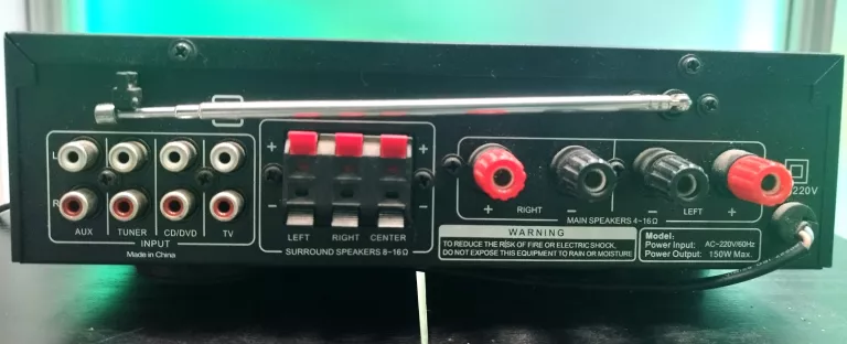 WZMACNIACZ VK 338 USB VOICE KRAFT + 2 KOLUMNY | Wzmacniacze | Loombard.pl