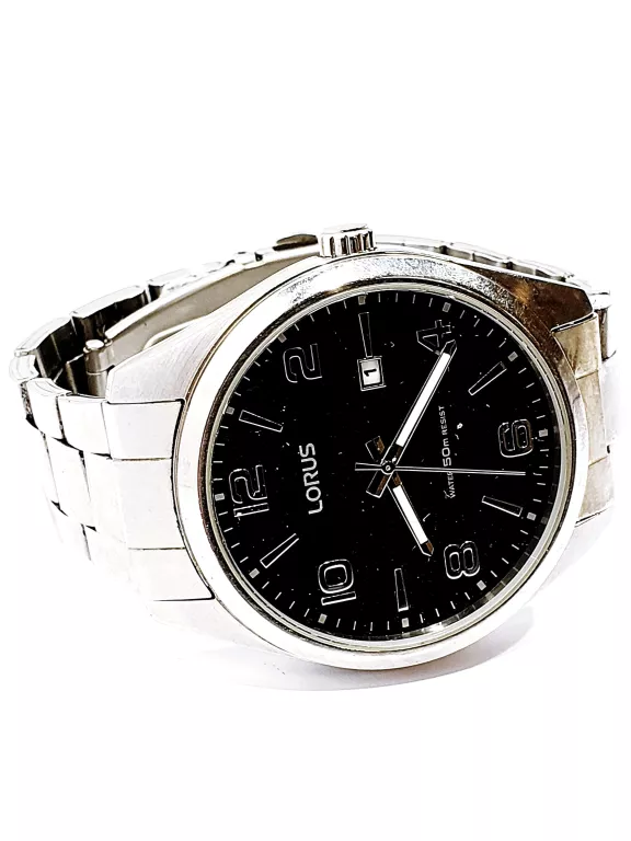 ZEGAREK LORUS PC32-X123 CZARNA TARCZA | Męskie | Loombard.pl