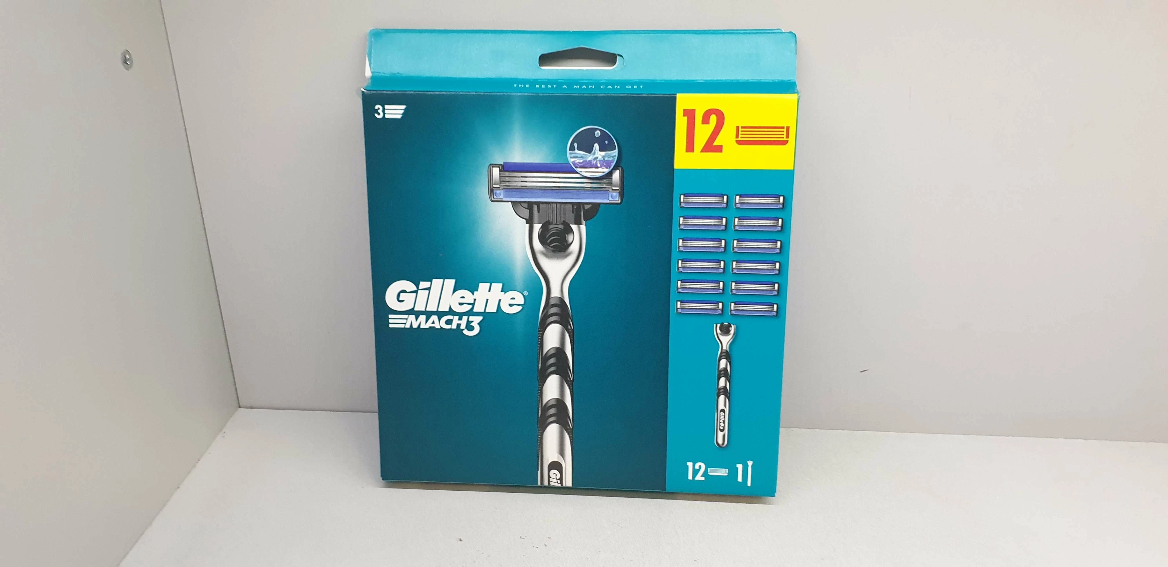 ZESTAW 12 MASZYNEK GILLETTE MATCH 3 DUŻY KOMPLET | Maszynki | Loombard.pl