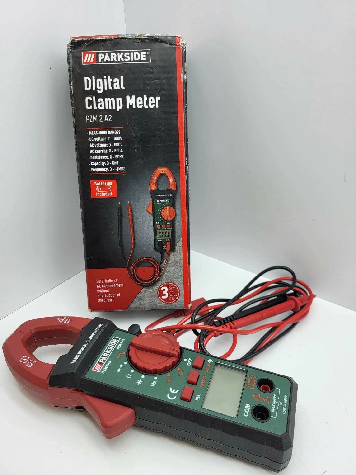 MULTIMETR CĘGOWY PARKSIDE PZM 2 A2 PUD | Elektronika | Loombard.pl
