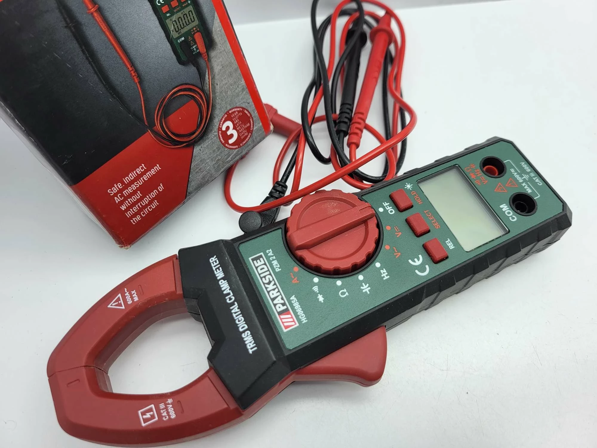 MULTIMETR CĘGOWY PARKSIDE PZM 2 A2 PUD | Elektronika | Loombard.pl