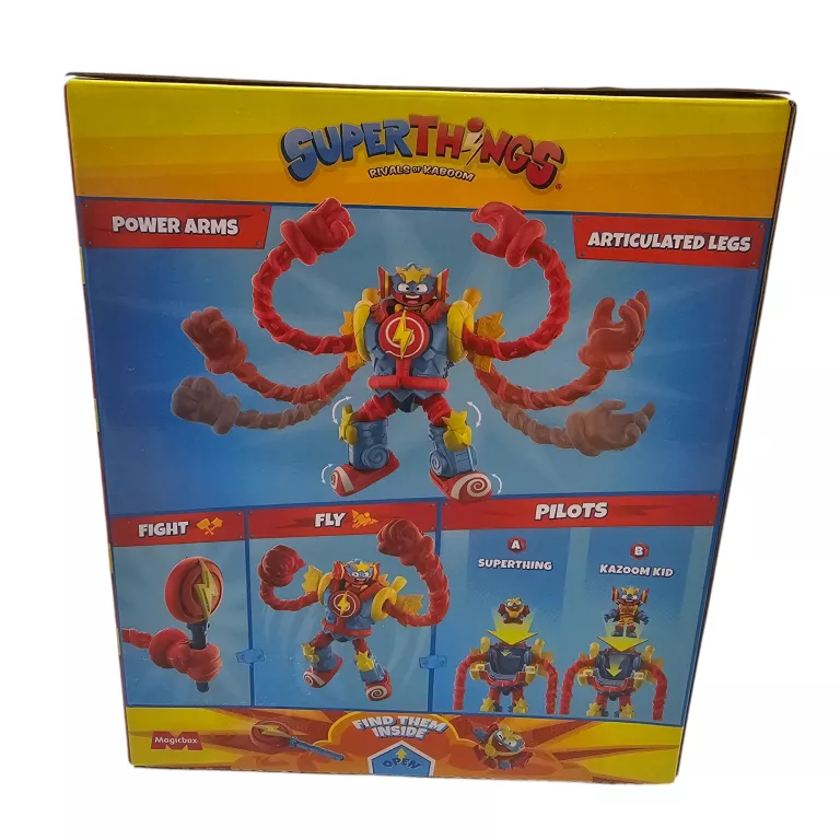MAGICBOX SUPERTHING S PLAYSET: SUPERBOT POWER ARMS SUGARFUN | Figurki ...