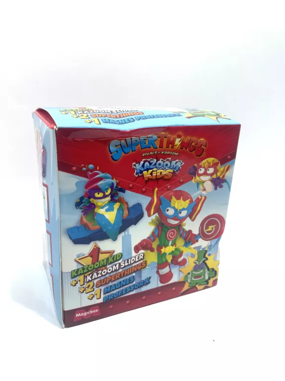 SUPER THINGS ZINGS ZESTAW SLIDER + 2 FIGURKI + KAZOOM KID SUGARFUN ...