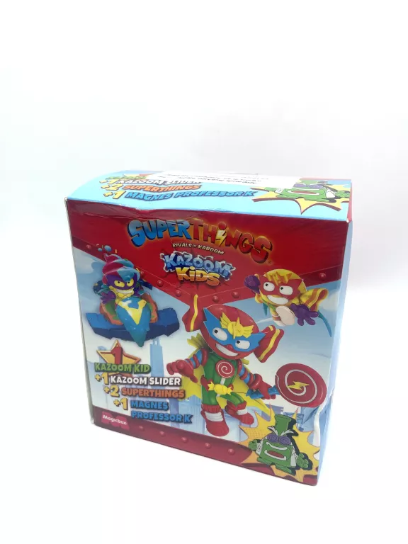 SUPER THINGS ZINGS ZESTAW SLIDER + 2 FIGURKI + KAZOOM KID SUGARFUN ...