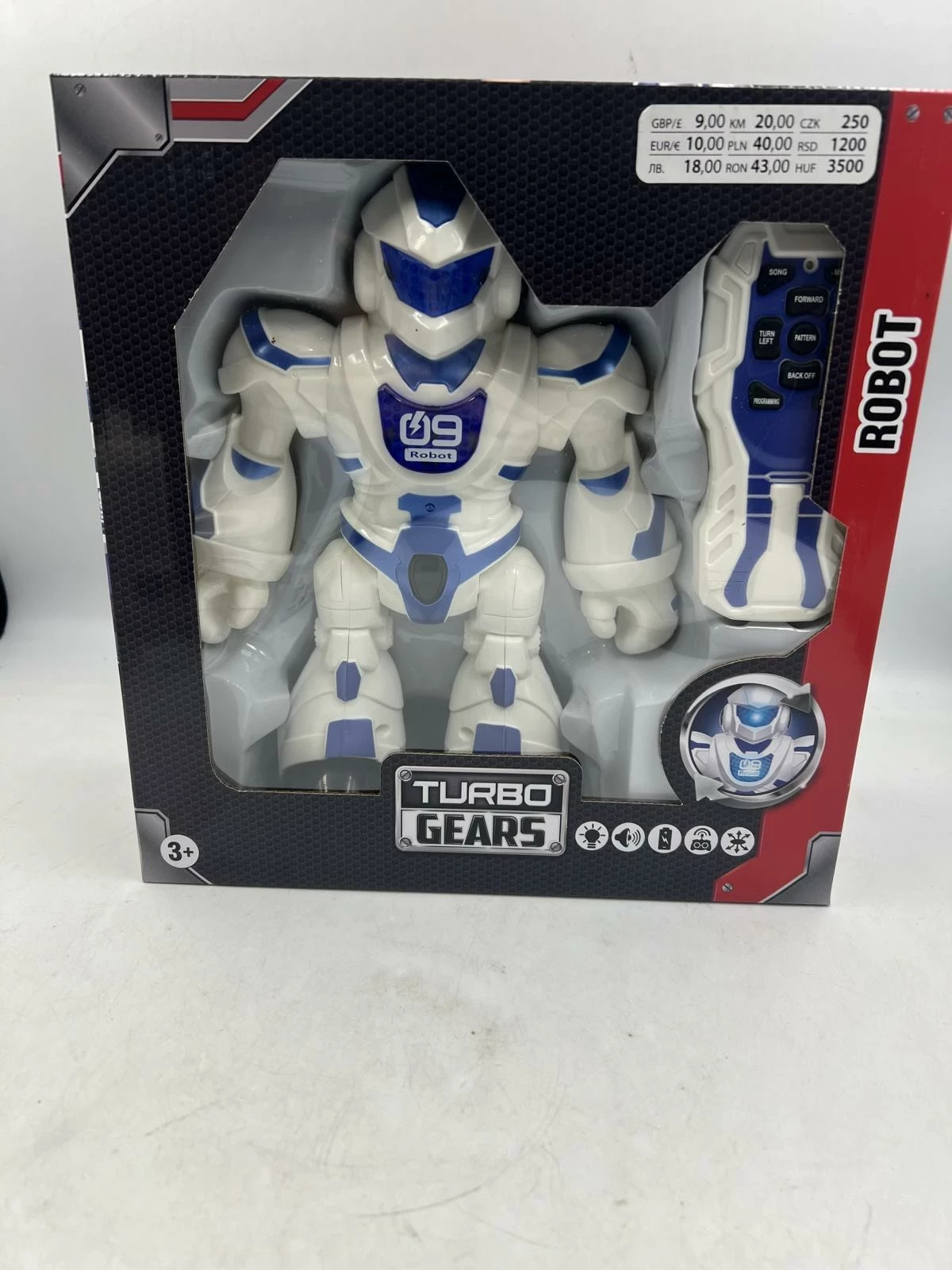 ZABAWKA INTERAKTYWNA ROBOT TURBO GEARS | Roboty | Loombard.pl