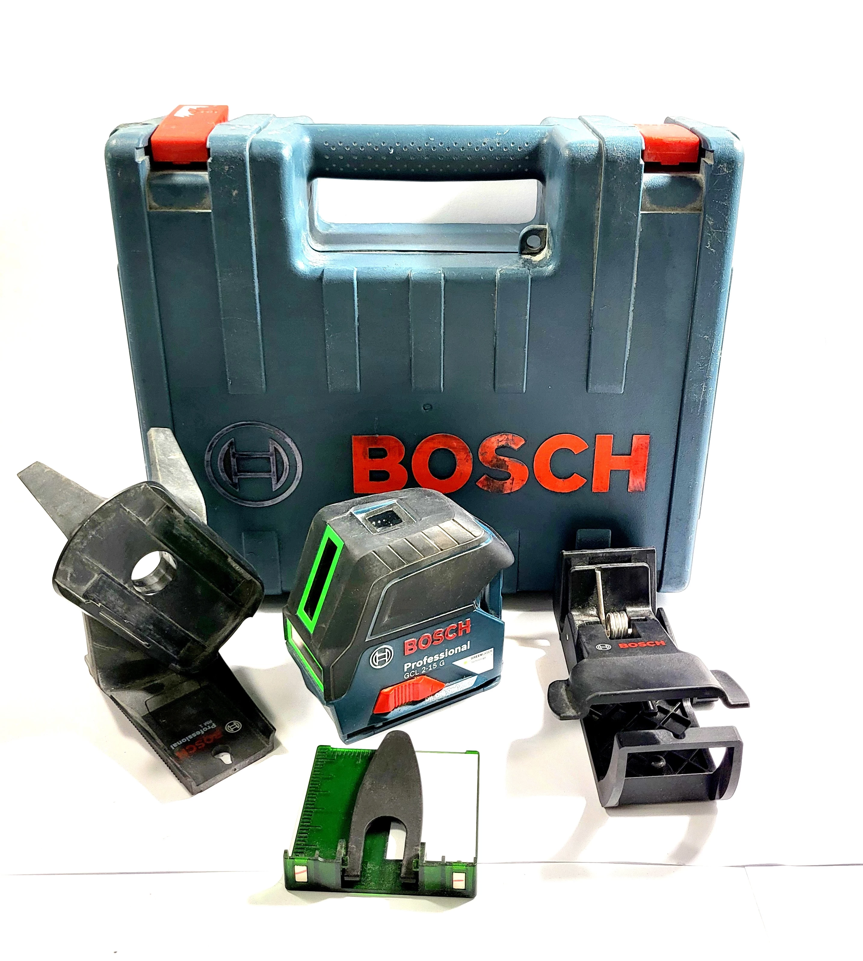 BOSCH PROFESSIONAL GCL 2-15 G LASER KRZYŻOWY KOMPLET OPIS! | Lasery krzyżowe | Loombard.pl