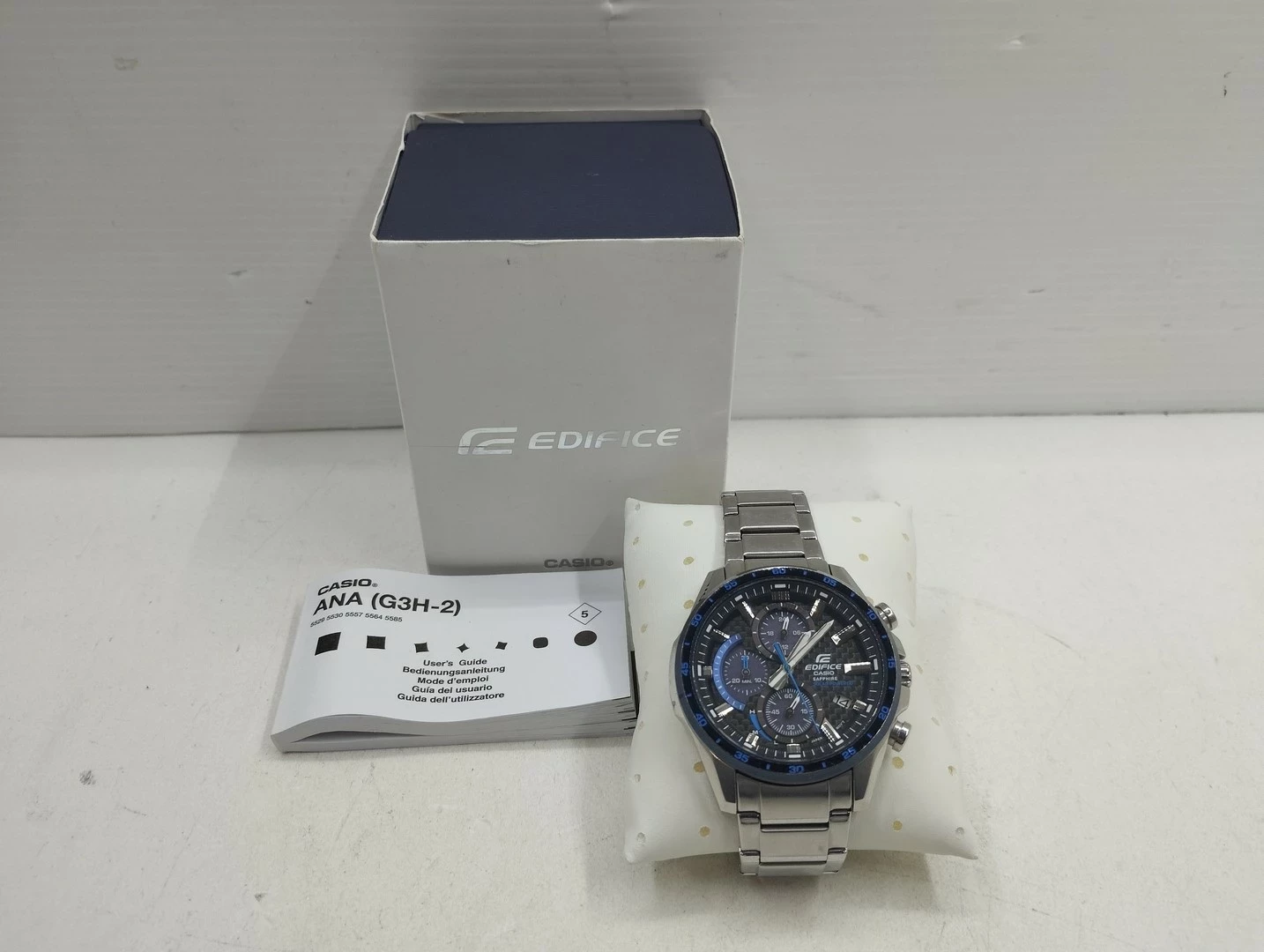 ZEGAREK CASIO EDIFICE 5585 KOMPLET | Męskie | Loombard.pl