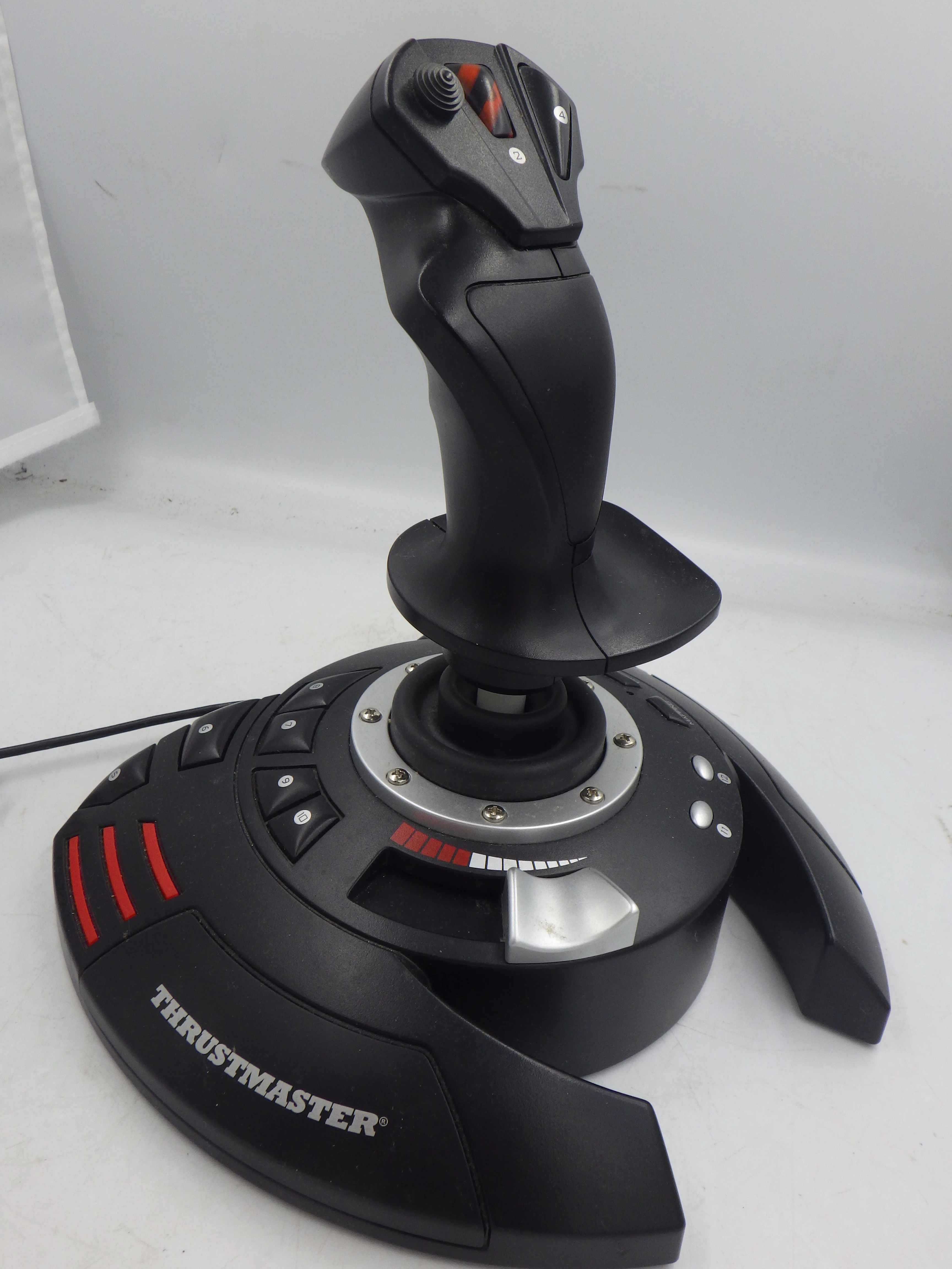 THRUSTMASTER T.FLIGHT STICK X - ERGONOMIC FLIGHT SIMULATOR JOYSTICK ...