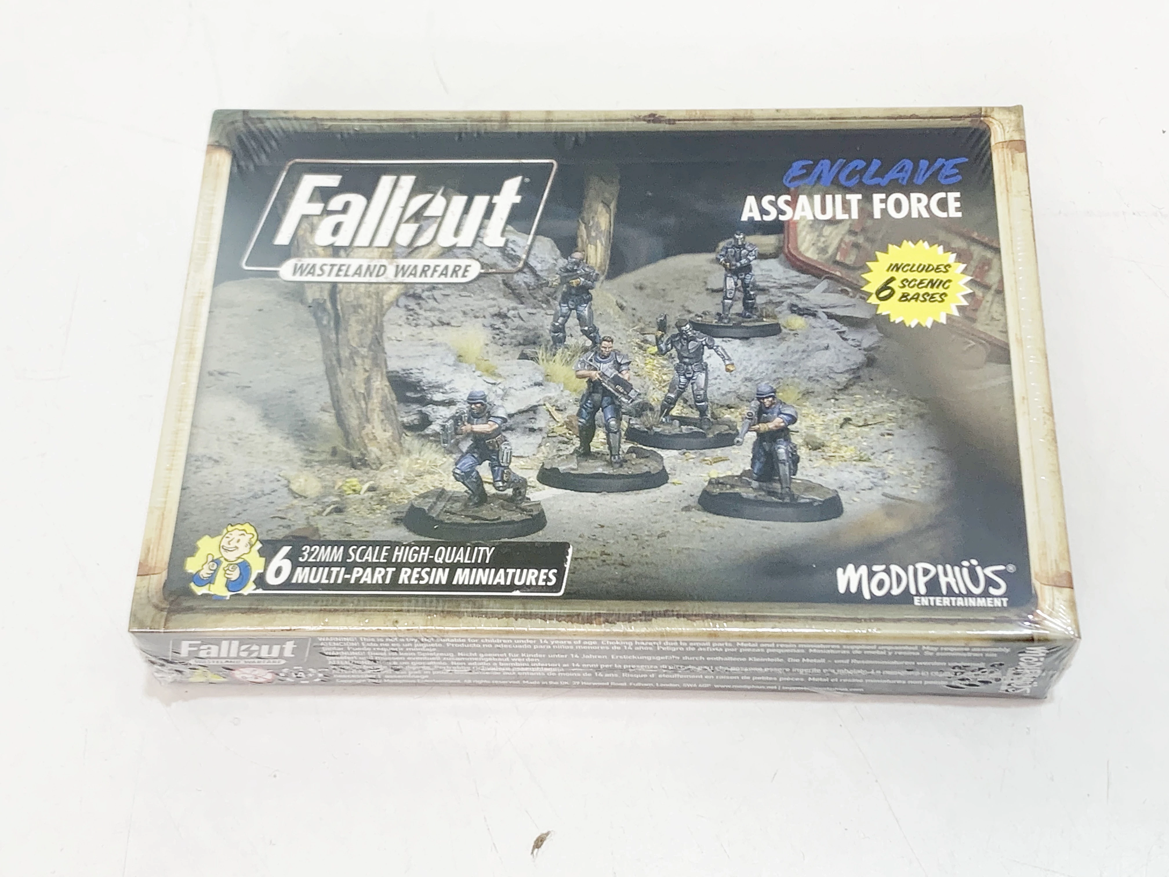 FALLOUT: WASTELAND WARFARE / FACTIONS - ENCLAVE: ASSAULT FORCE ...