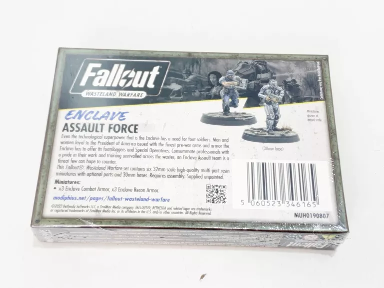 FALLOUT: WASTELAND WARFARE / FACTIONS - ENCLAVE: ASSAULT FORCE ...