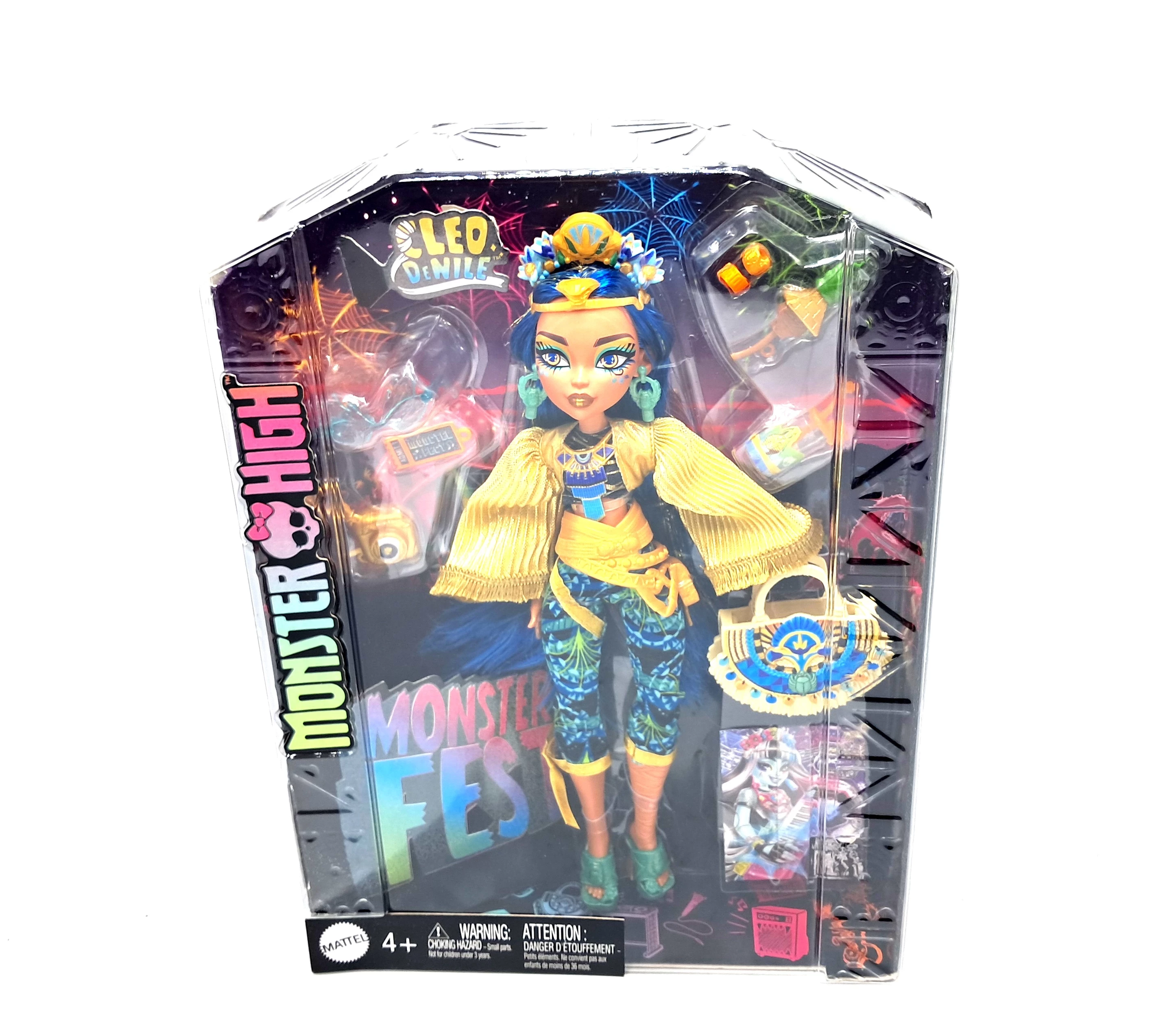 MATTEL MONSTER HIGH MONSTER FEST LALKA CLEO DE NILE LALKA | Lalki ...