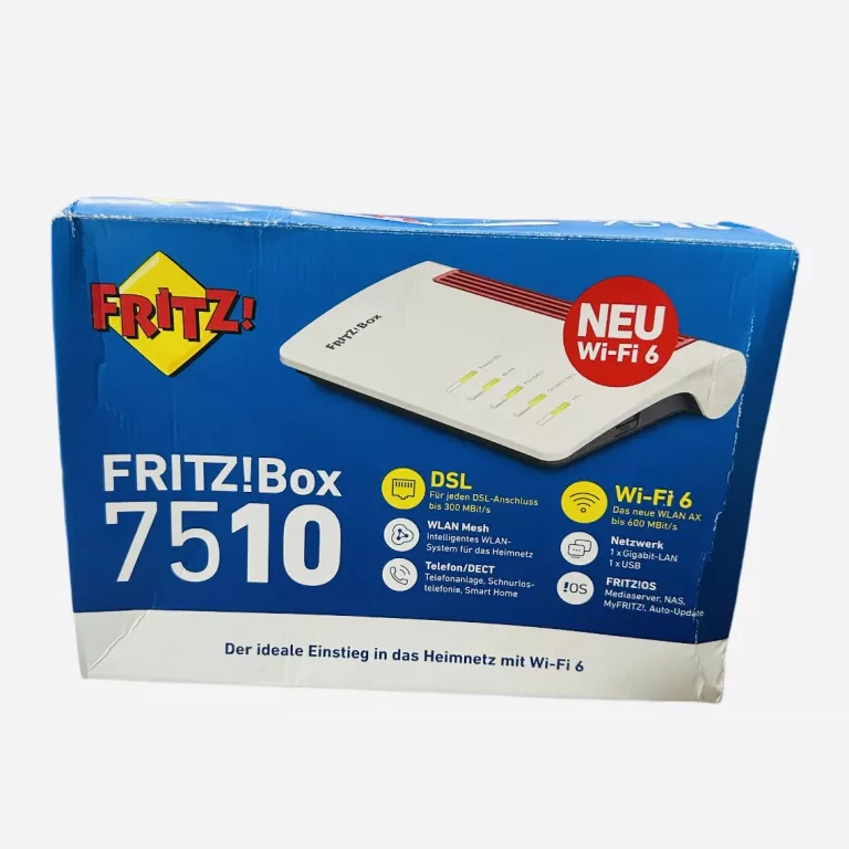 ROUTER FRITZ BOX 7510 KOMPLET | Routery WiFi i Access Pointy | Loombard.pl