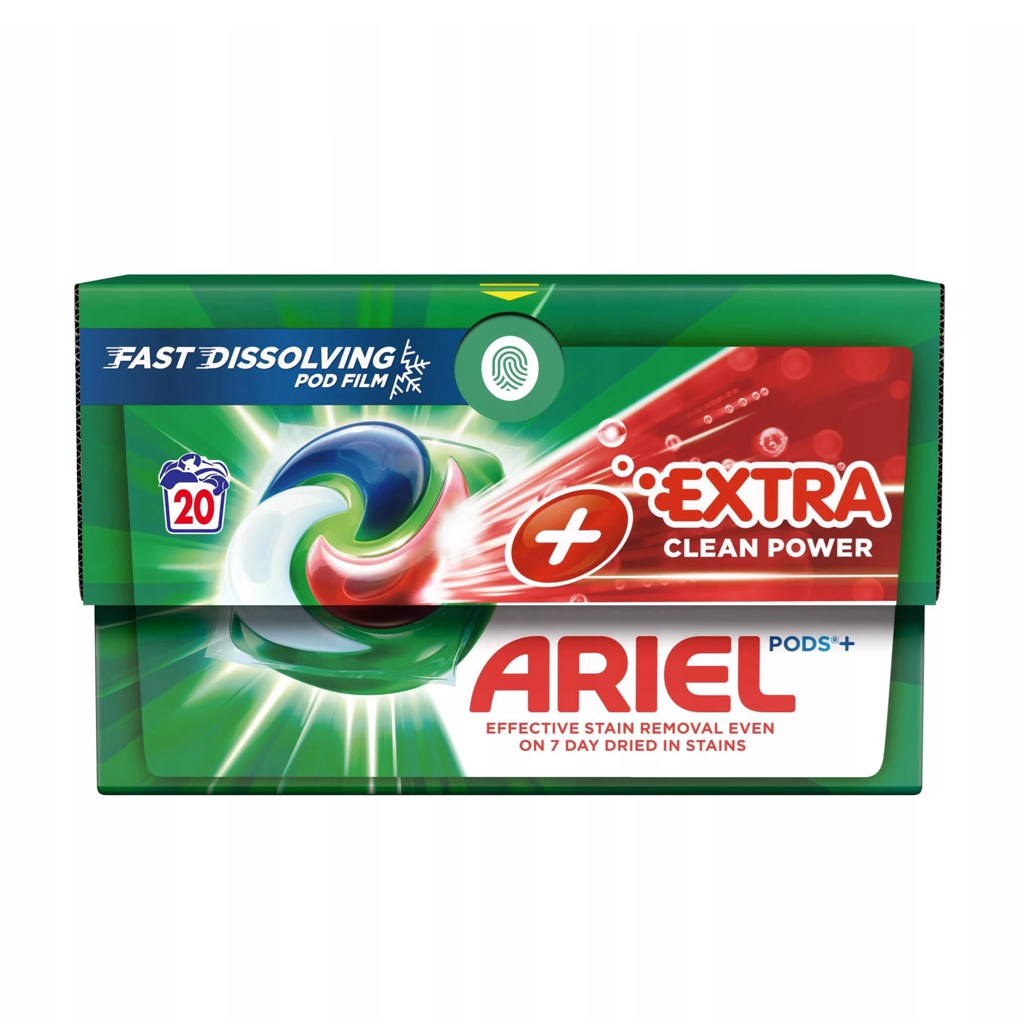 ARIEL PODS+ EXTRA CLEAN POWER KAPSUŁKI DO PRANIA 20SZT. | Kapsułki i ...