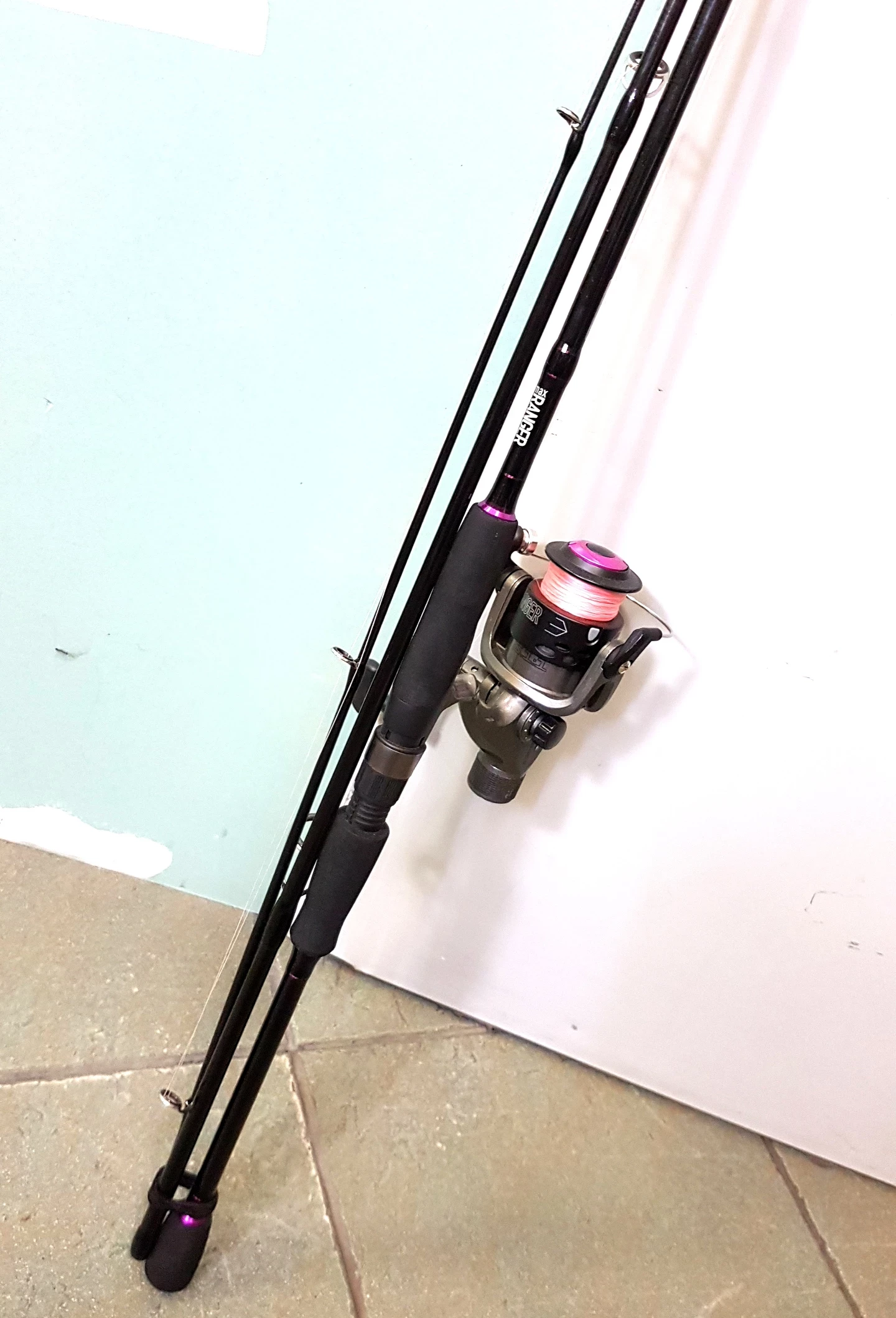 WĘDKA MAX RANGER SPINNING 3 SECTIONS 255CM 5-38G + KOŁOWROTEK MAX ...