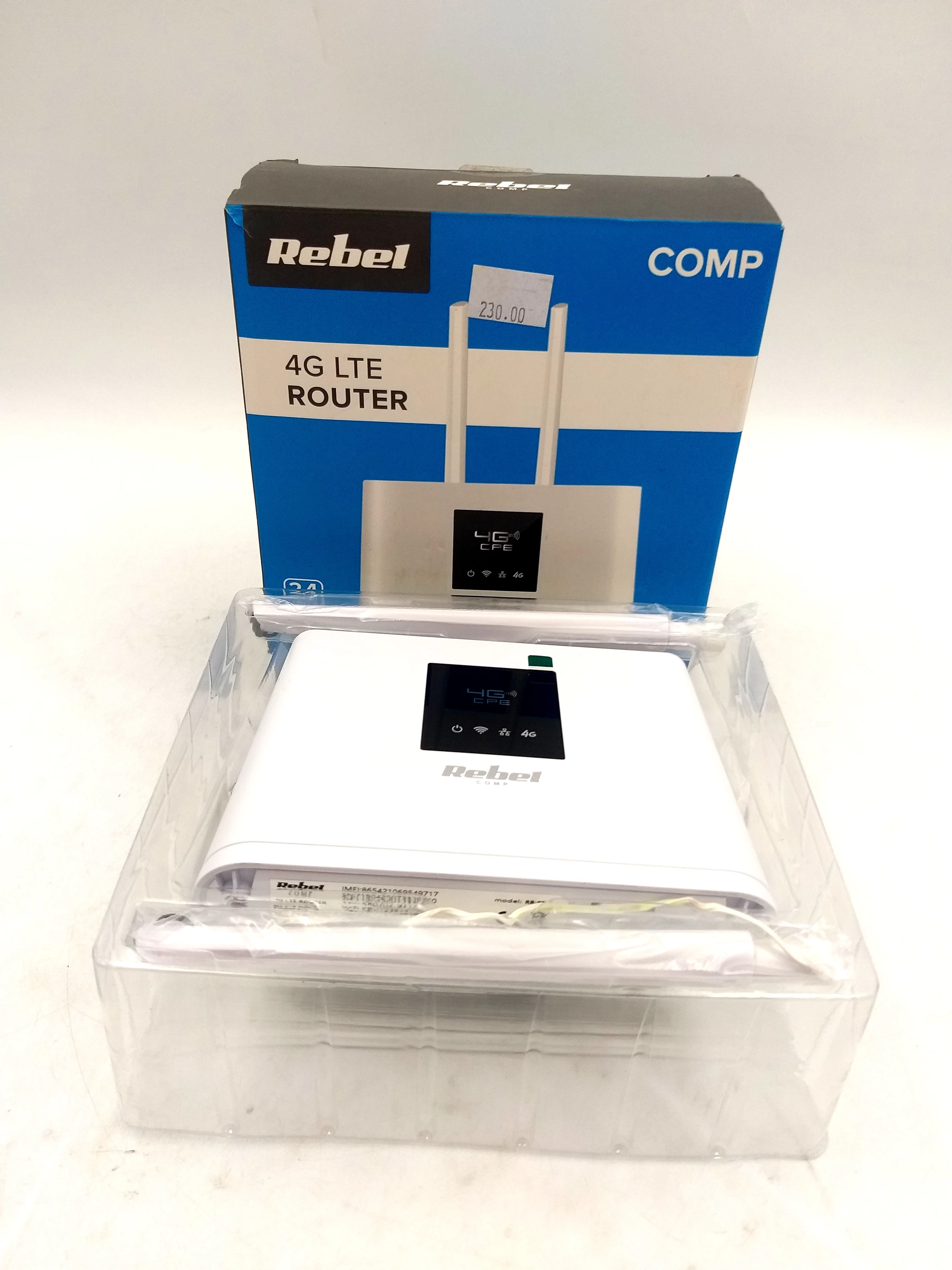ROUTER 4G LTE NA KARTĘ SIM LAN REBEL | Routery przewodowe | Loombard.pl