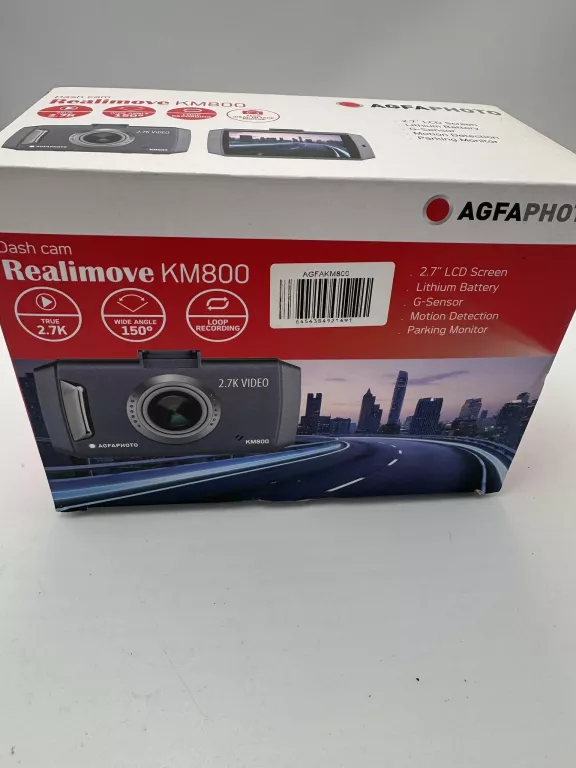 WIDEOREJESTRATOR AGFA PHOTO REALIMOVE KM800 | Kamery samochodowe | Loombard.pl