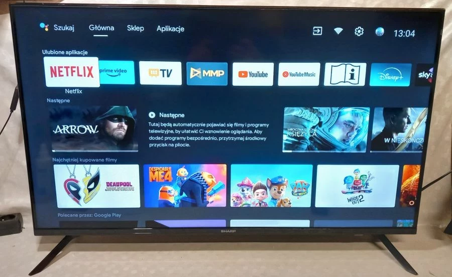 TELEWIZOR SHARP 40FG4EA KOMPLET | Telewizory | Loombard.pl
