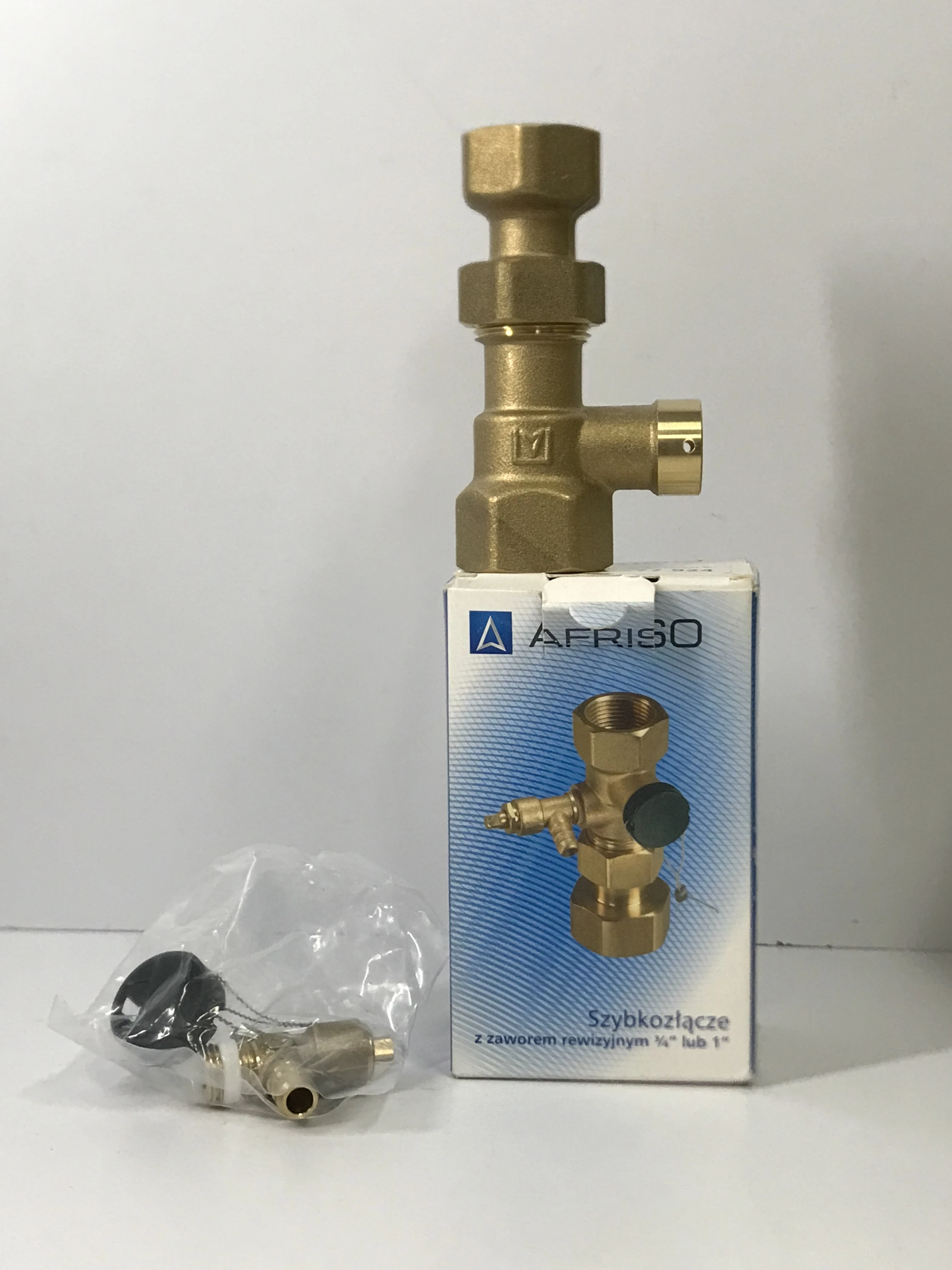 AFRISO SZYBKOZŁĄCZE Z ZAWOREM 3/4 | Zawory | Loombard.pl