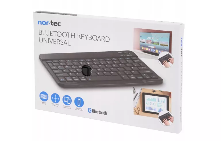 KLAWIATURA NOR-TEC BLUETOOTH KEYBOARD UNIVERSAL | Bezprzewodowe ...