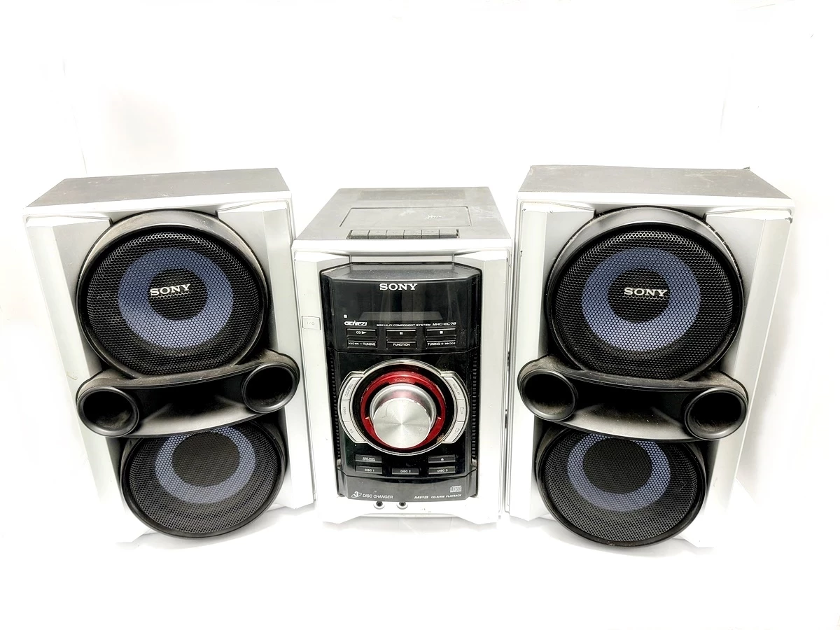 MINIWIEŻA HI-FI SONY MHC-EC78 + GŁOŚNIKI | Wieże stereo | Loombard.pl