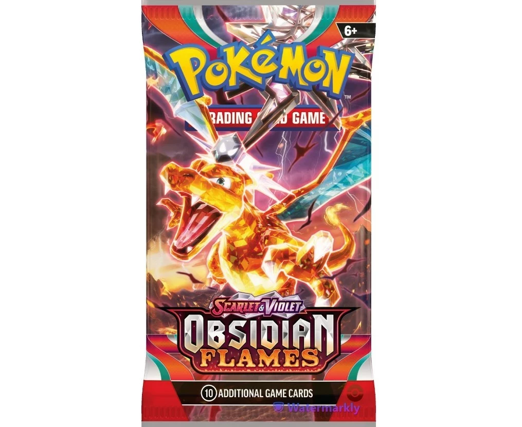 POKEMON TCG SV03 OBSIDIAN FLAMES BOOSTER | Gry | Loombard.pl