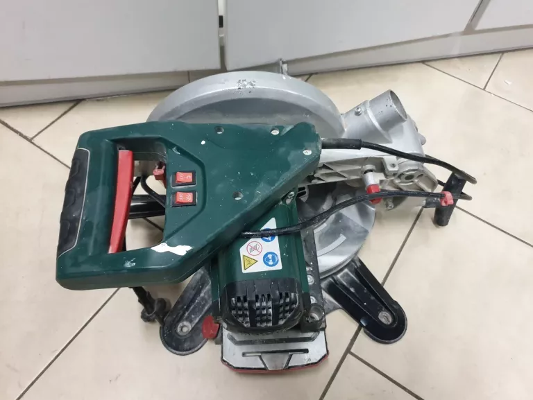 PIŁA UKOŚNICA METABO KS 216M [NIE DZIAŁA LASER I PODŚWIETLENIE] | Loombard.pl