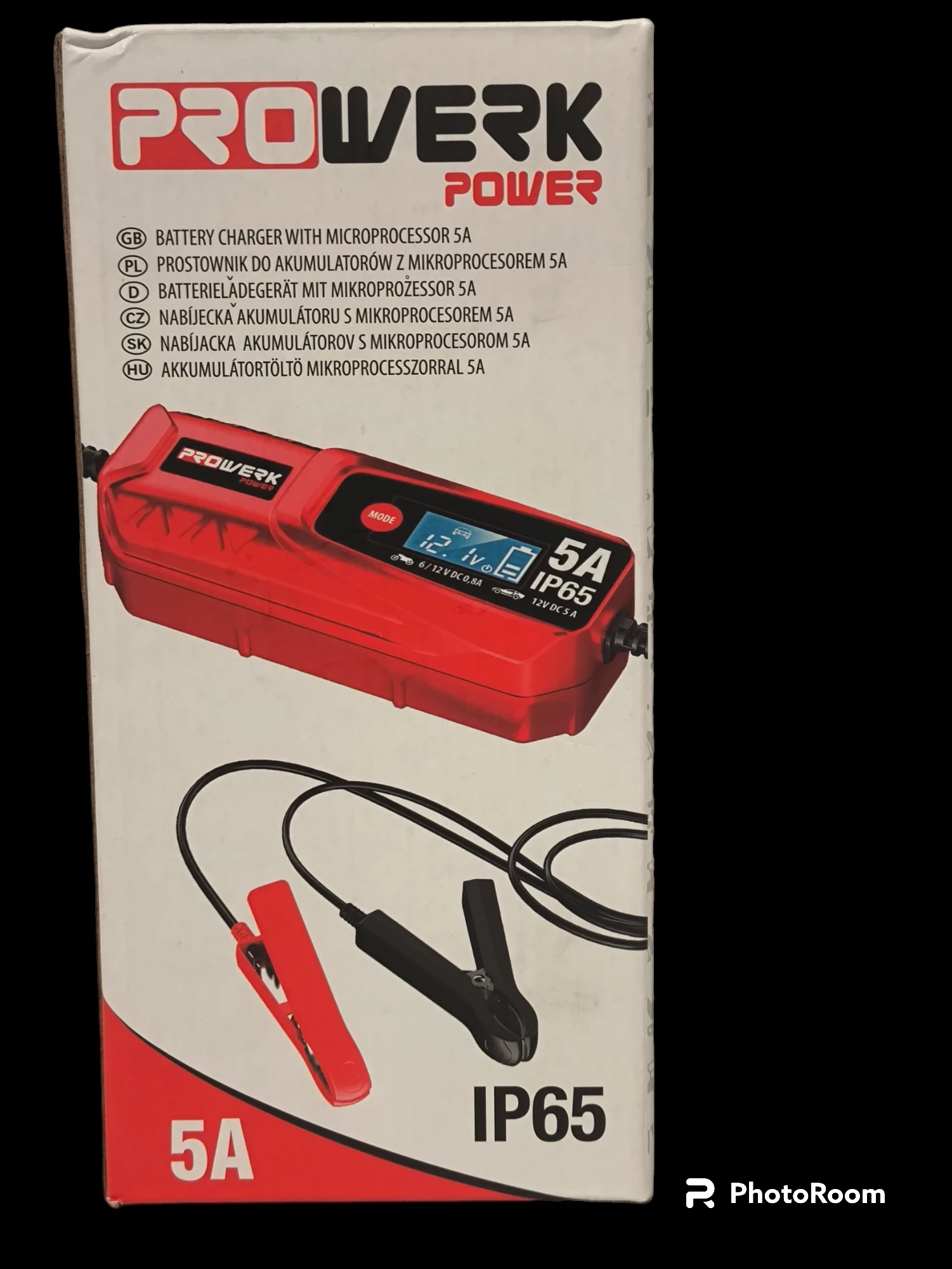 PROSTOWNIK DO AKUMULATORÓW PROWERK POWER 12V 5892/23 | Prostowniki | Loombard.pl