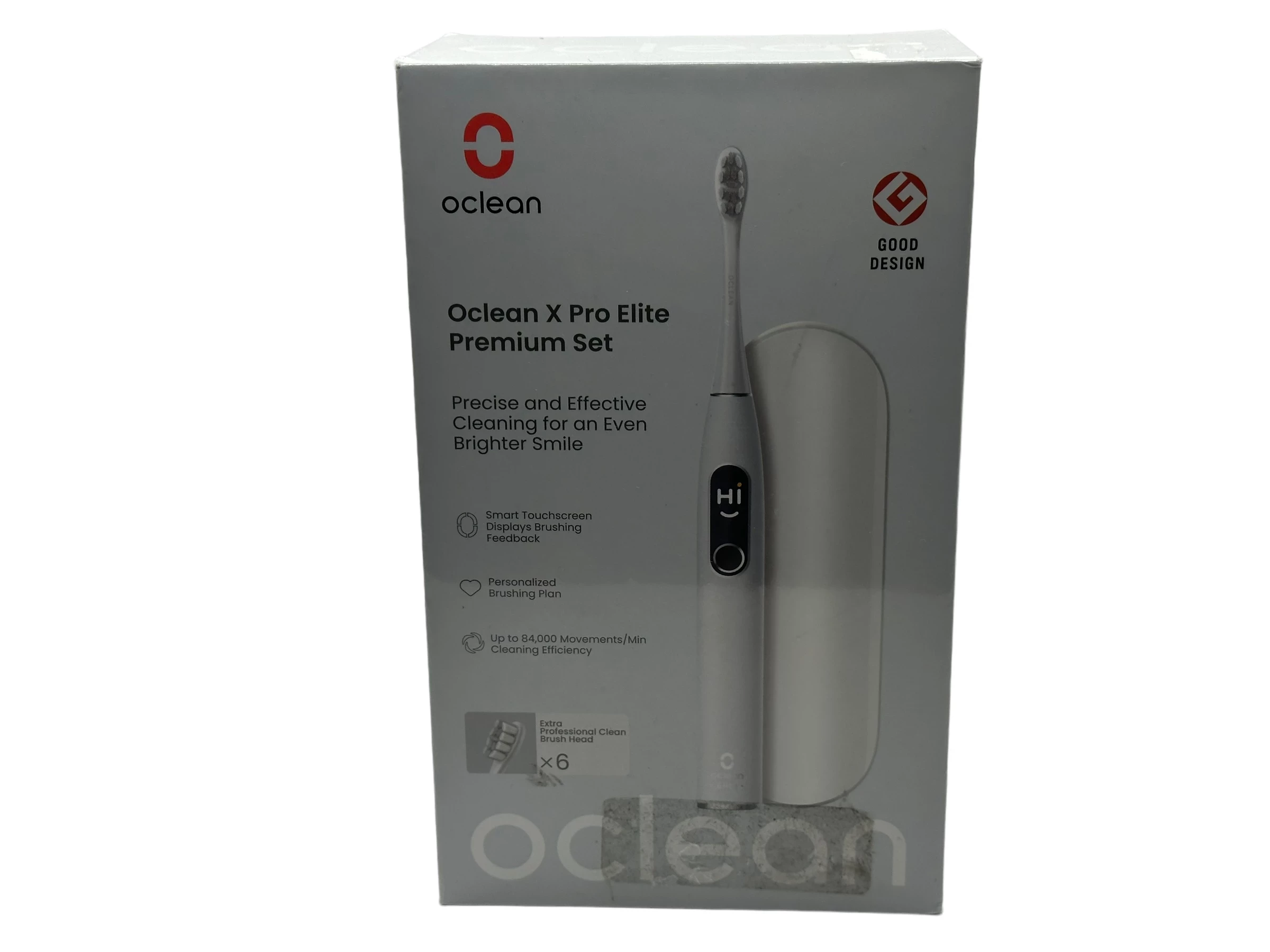 SZCZOTECZKA ELEKTRYCZNA OCLEAN X PRO ELITE PREMIUM X PRO ELITE PREMIUM ...