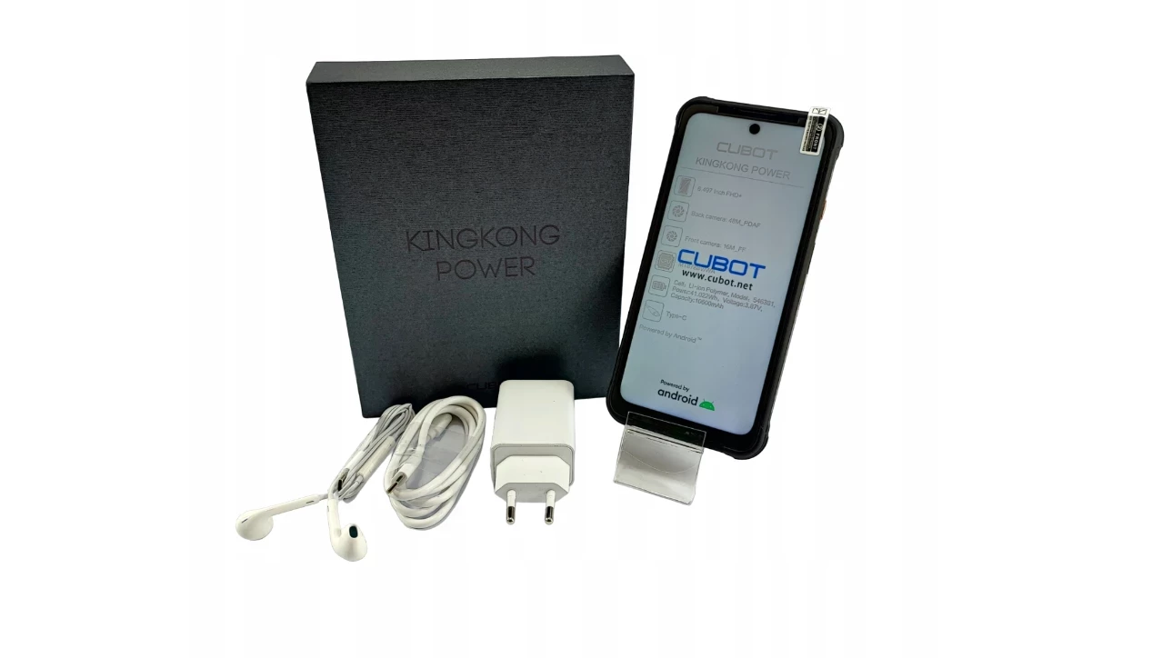 SMARTFON CUBOT KING KONG POWER 8 GB / 256 GB CZARNY | Smartfony i ...