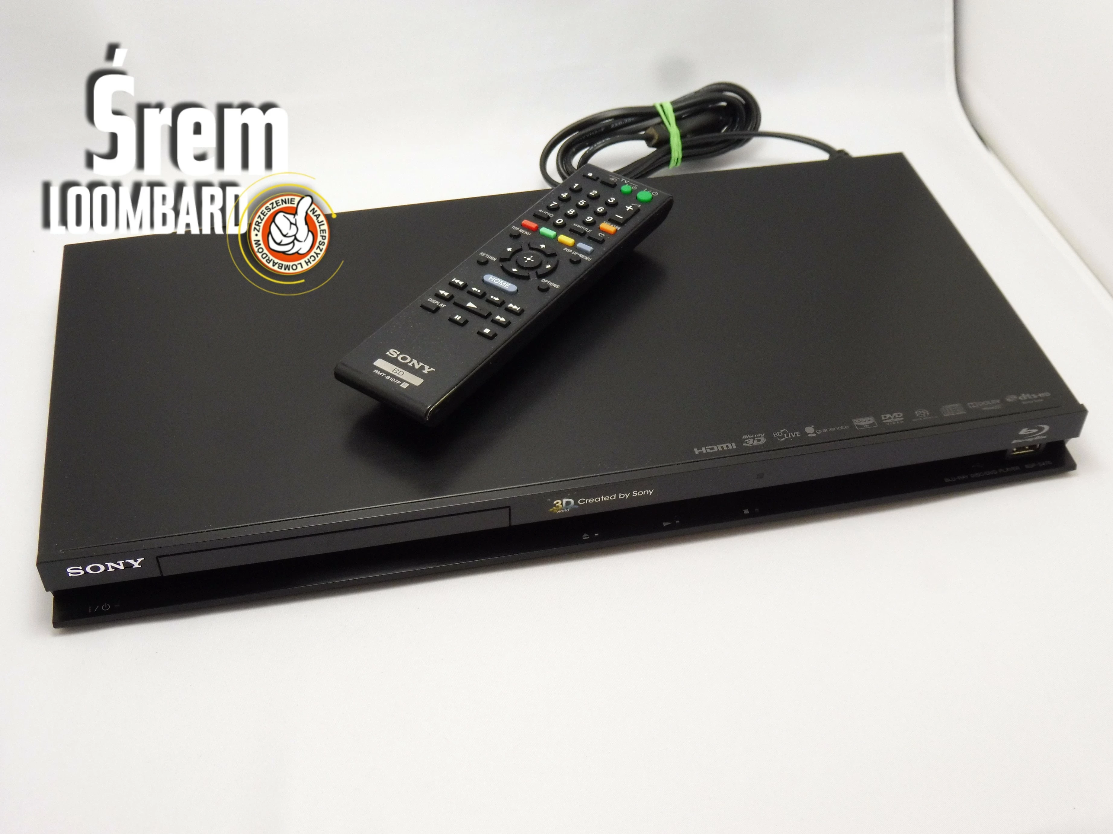 DVD BLU-RAY SONY BDP-S470, PILOT, DB STAN! | Odtwarzacze Blu-ray ...