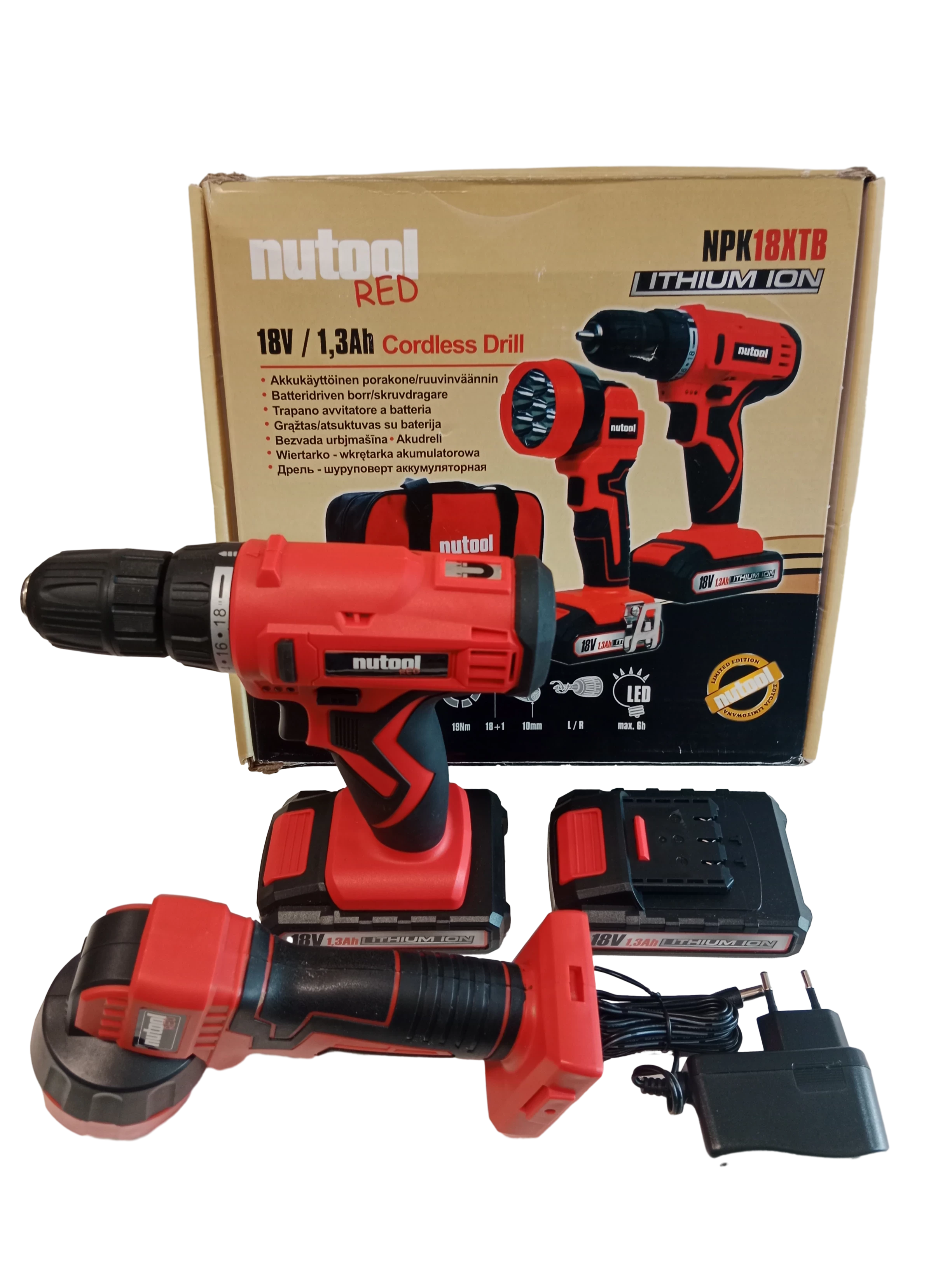 WKRETARKA NUTOOL NPK18XTB 2XAKU LATARKA SUPER STAN | Wkrętarki ...