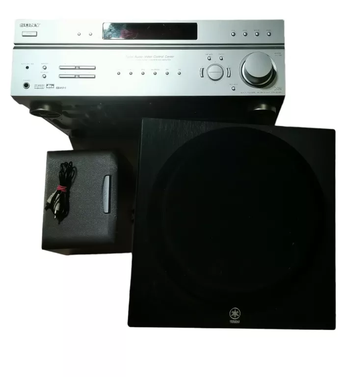 SUBWOOFER YAMAHA YST-SW012+ AMPLITUNER SONY MULTI CHANNEL AV STR-DE400 ...