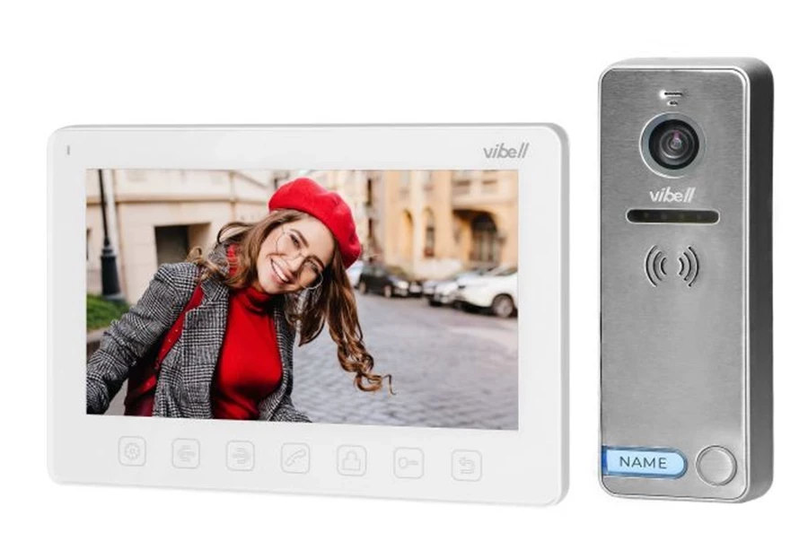 DOMOFON OR VID EX 1057 KV MONITOR + KAMERA KPL | Domofony i wideodomofony | Loombard.pl